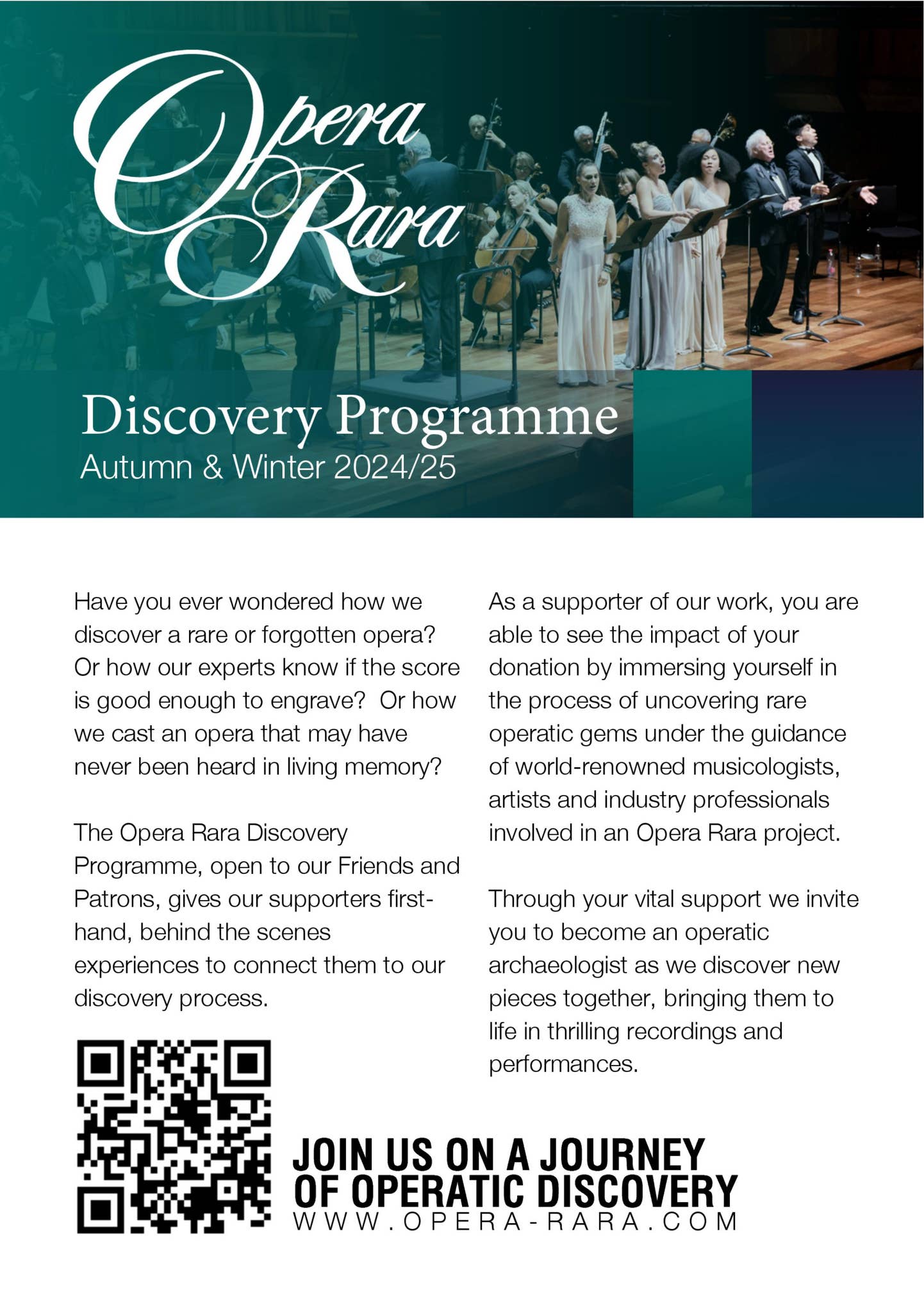 Discovery Programme Events - Autumn & Winter 2024/25 by Opera Rara - Issuu