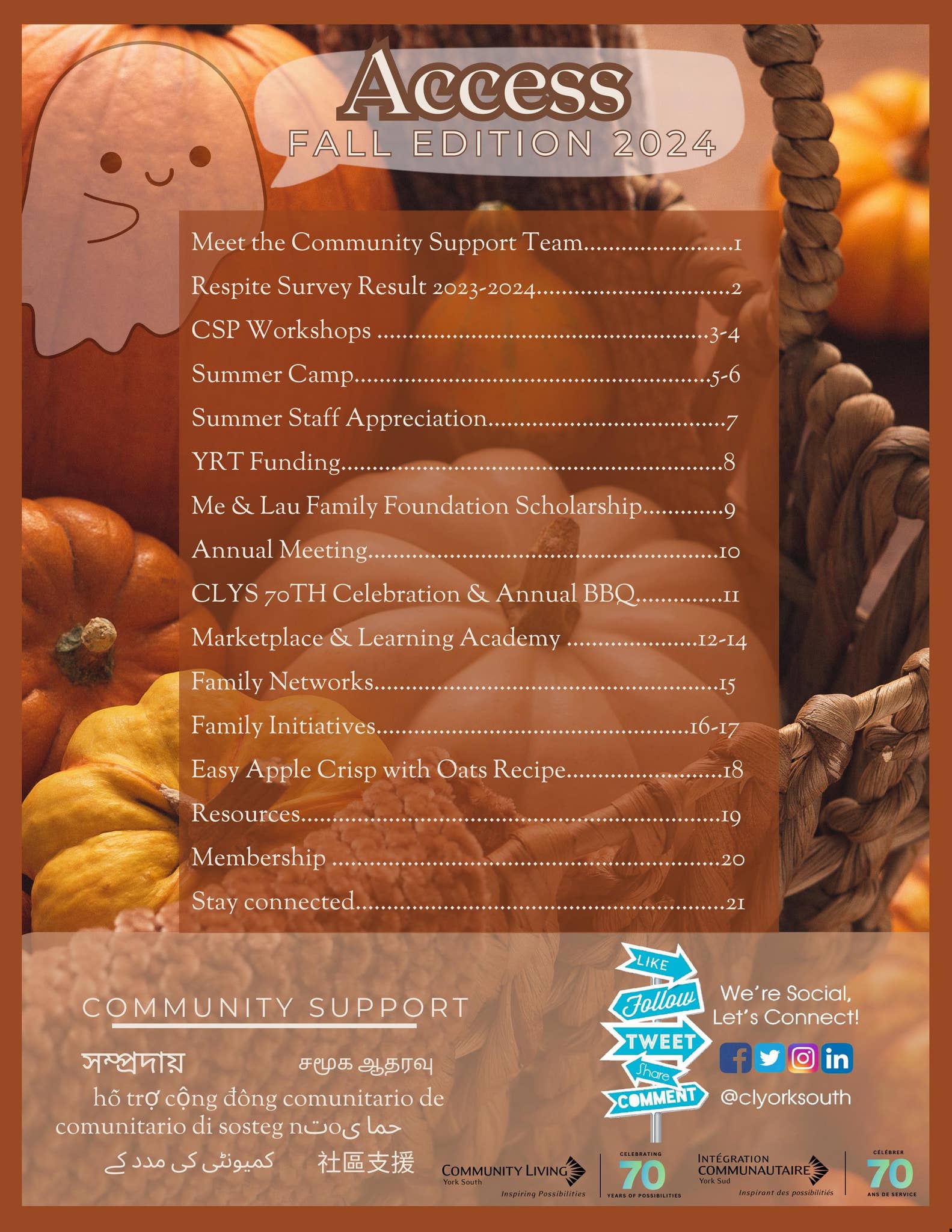 Access Newsletter Fall 2024 by CLYorkSouth - Issuu