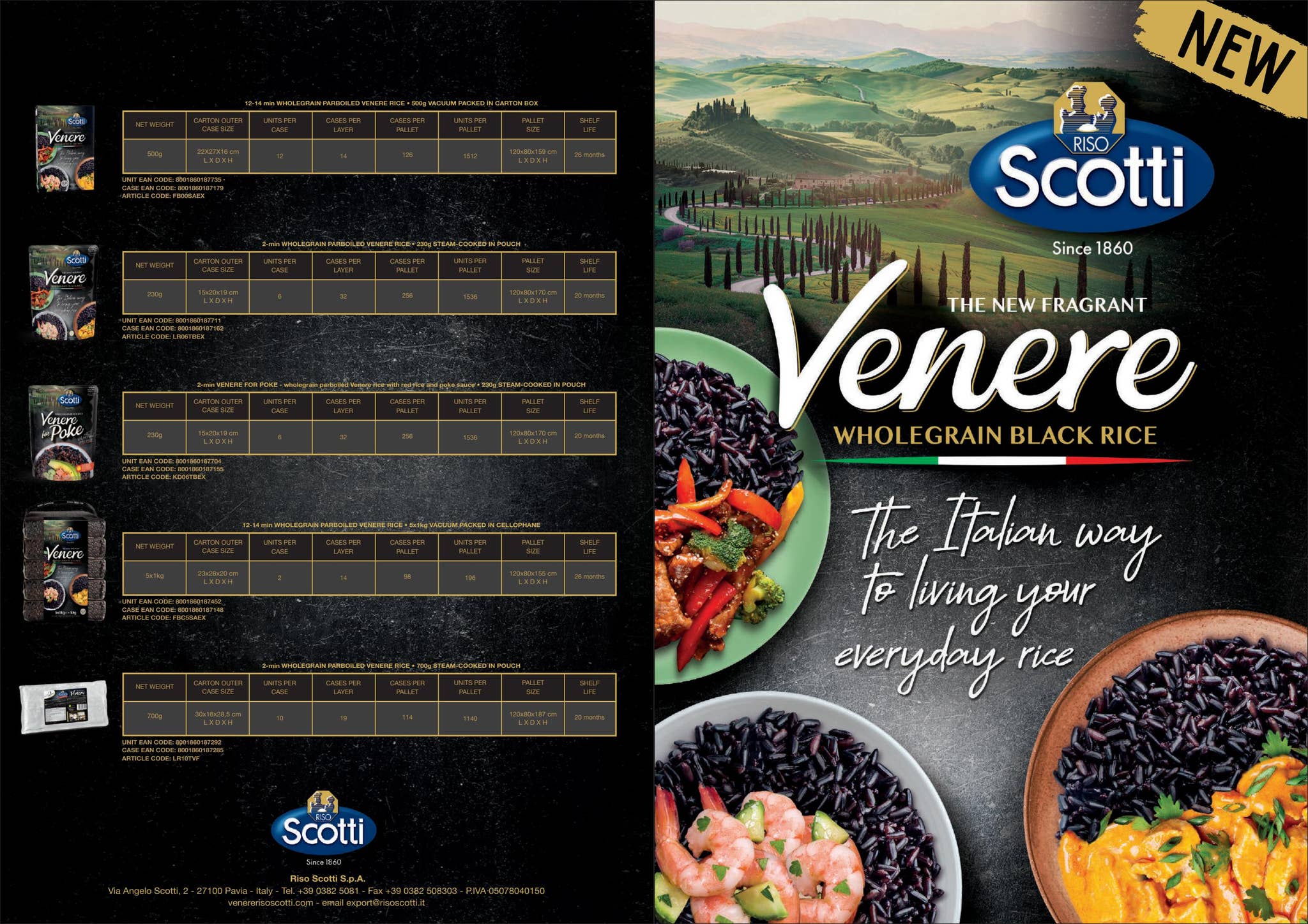 Riso Scotti - Venere Rice brochure by US marketing - Issuu