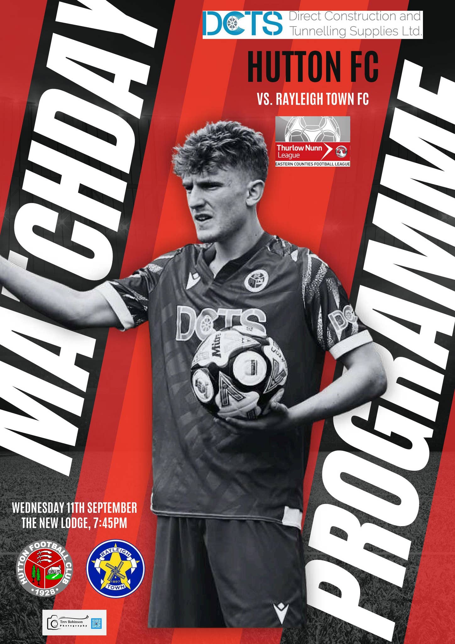 Hutton FC vs. Rayleigh Town FC Matchday Programme 11.09.24 by Hutton ...
