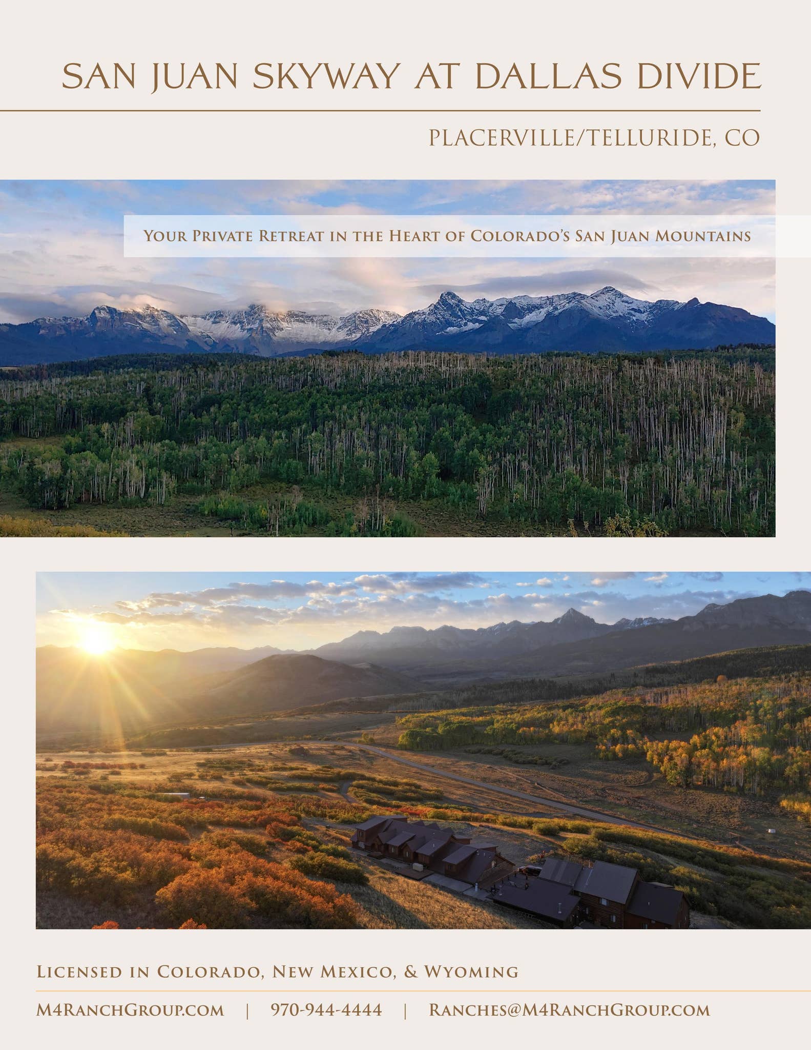 Dallas Divide Ranch by M4 Ranch Group - Issuu