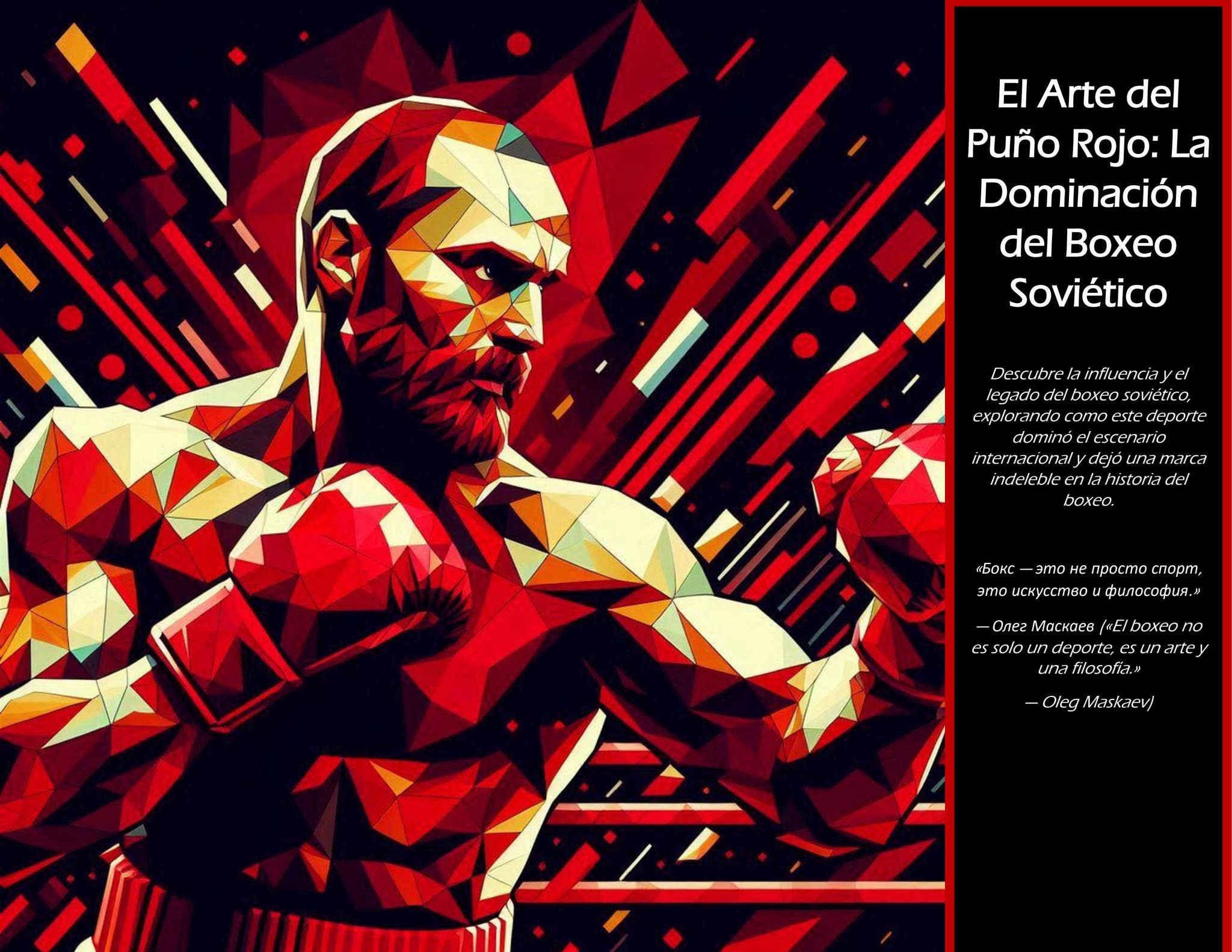 El Arte Del Puño Rojo La Dominación Del Boxeo Soviético by Jotham ...