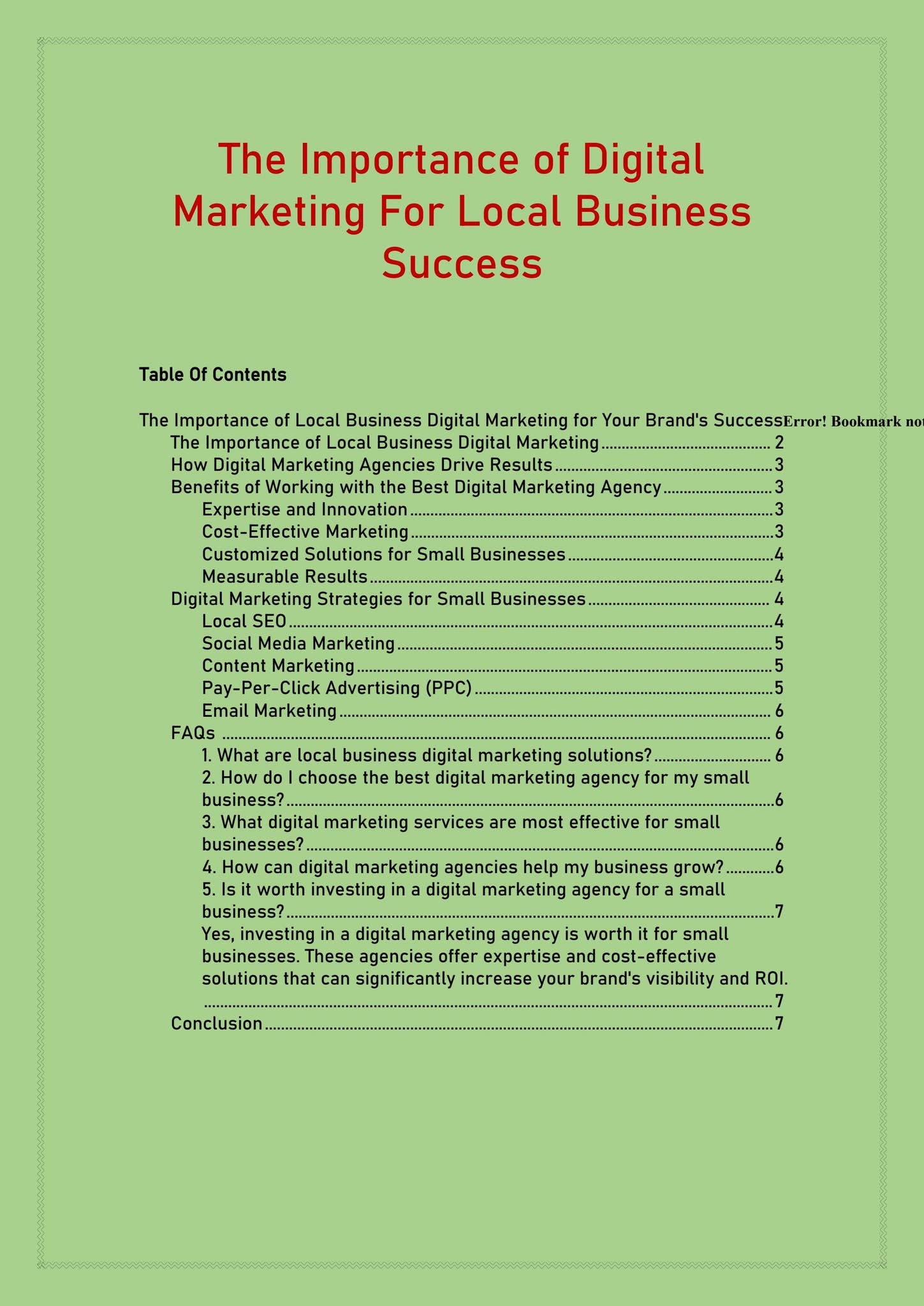 The Importance of Digital Marketing For Local Business Success by Web ...