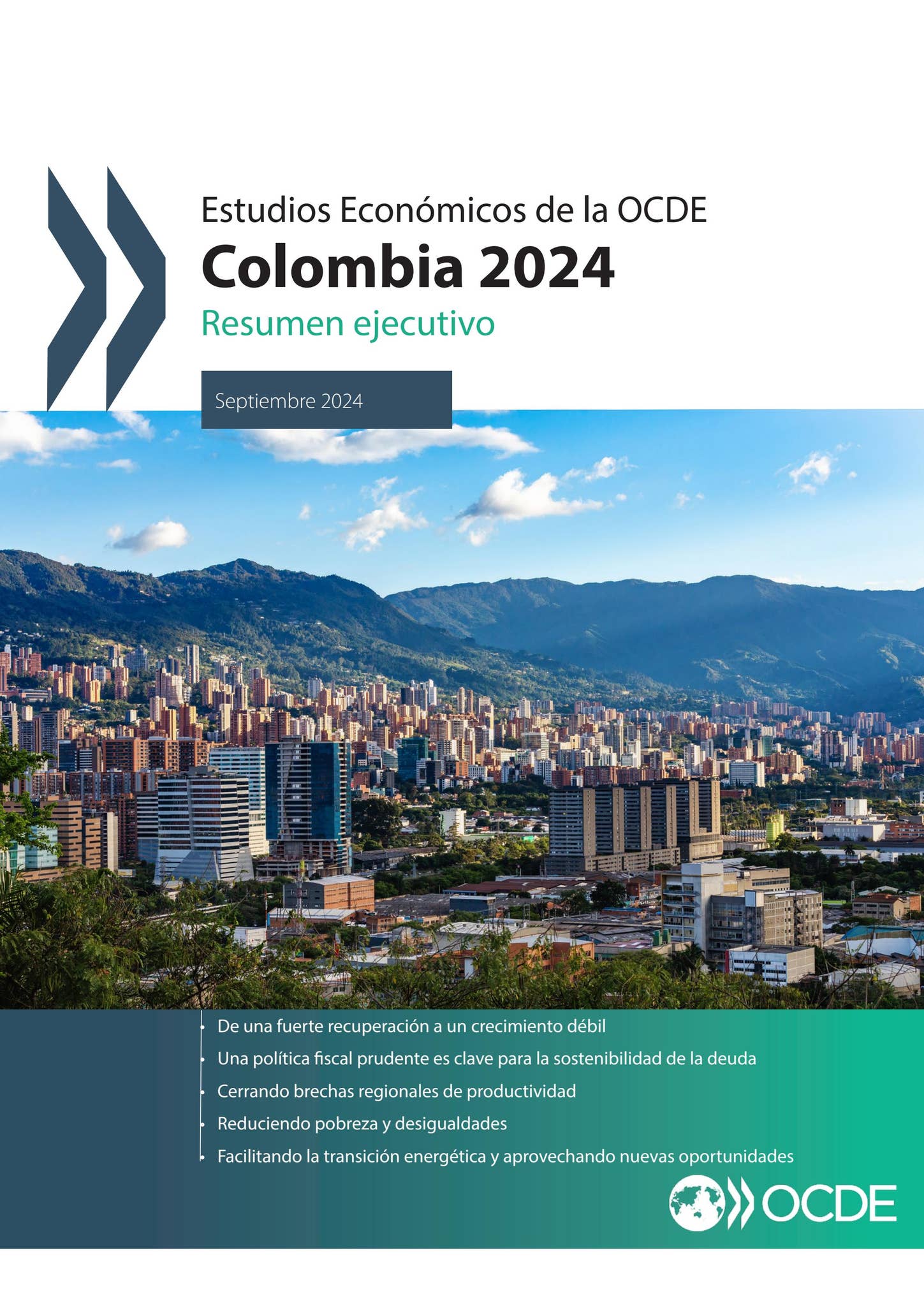 Estudio Económico de la OCDE: Colombia 2024 - Resumen ejecutivo by OECD - Issuu