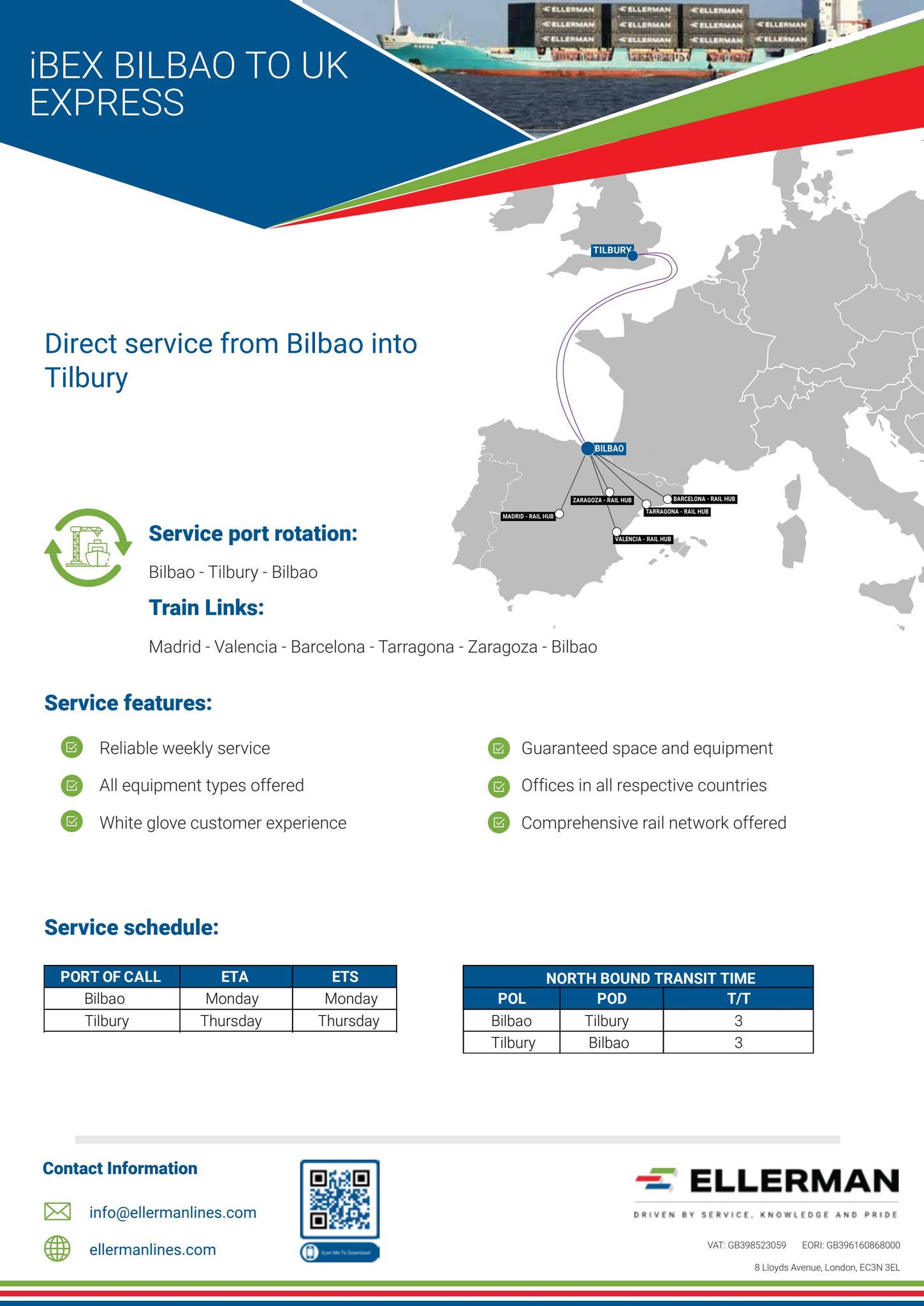 ECL Shortsea iBEX Service by Uniserve - Issuu