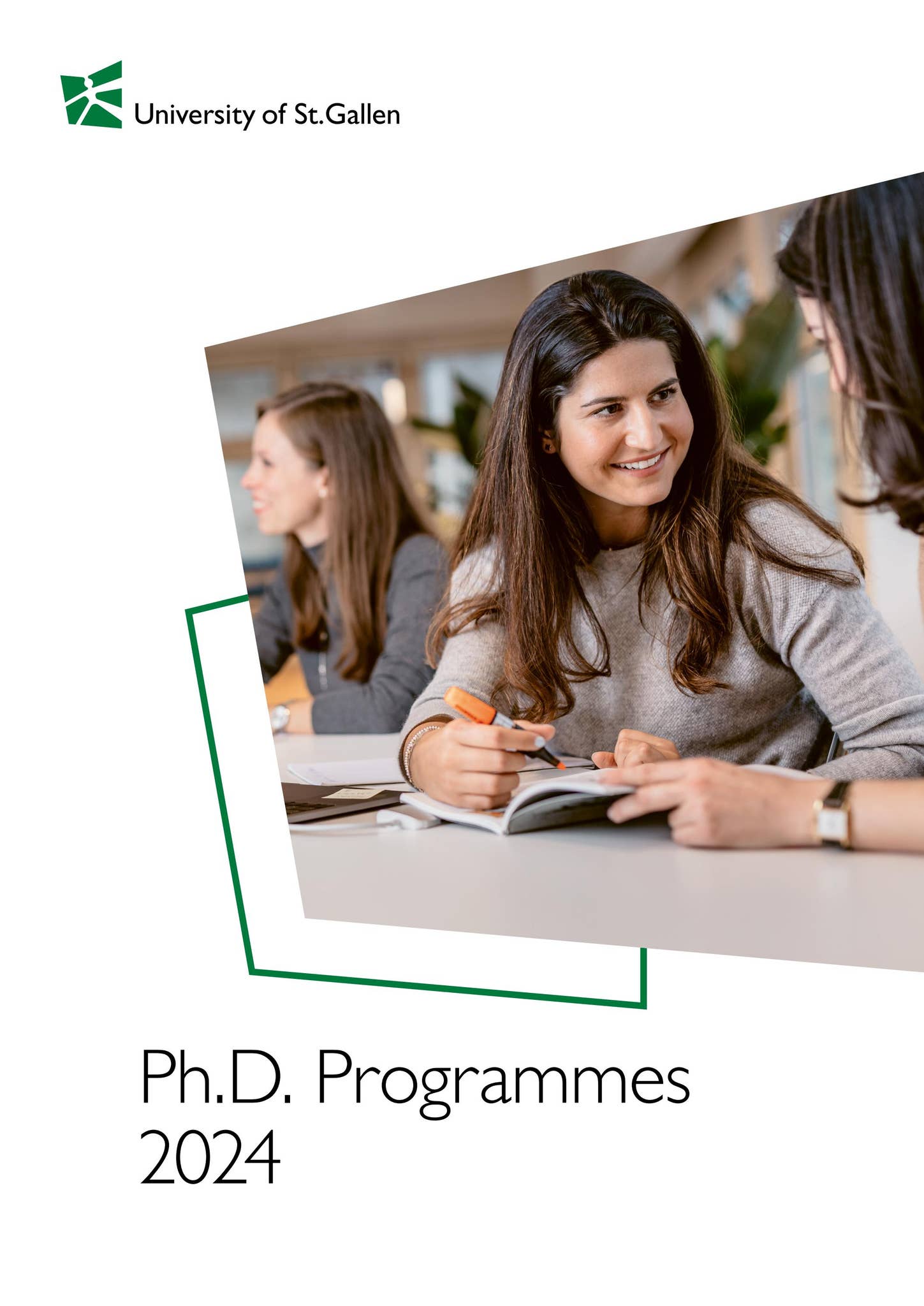 HSG PhD Programmes 2024 by Universität St.Gallen - Issuu