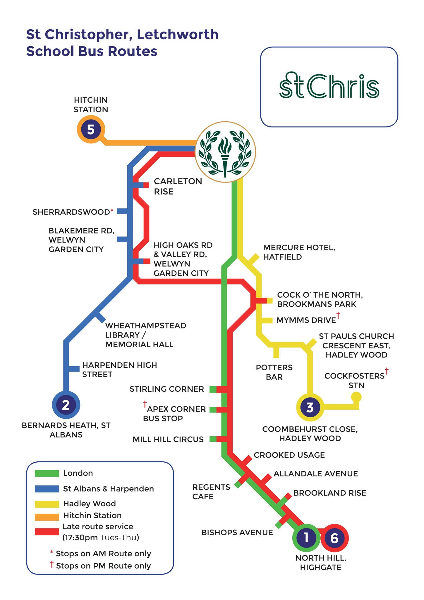 Bus Routes by St Christopher School - Issuu