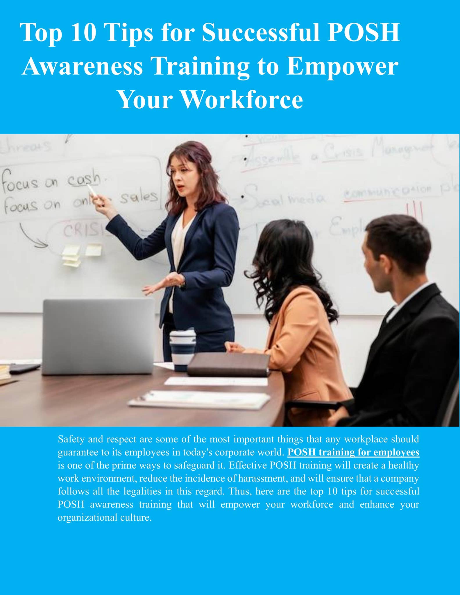Top 10 Tips for Successful POSH Awareness Training to Empower Your ...