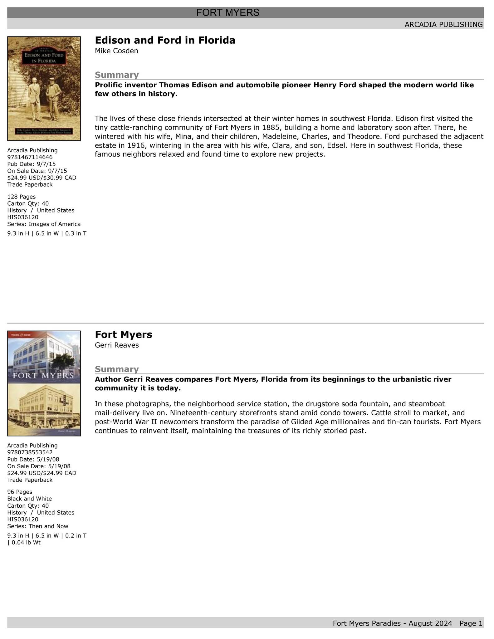 Paradies Florida Region by Arcadia Publishing & The History Press - Issuu