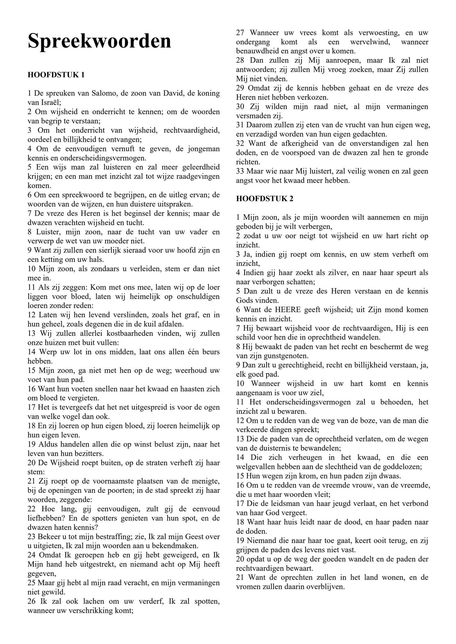Dutch - The Proverbs of King Solomon by Filipino Tracts and Literature ...
