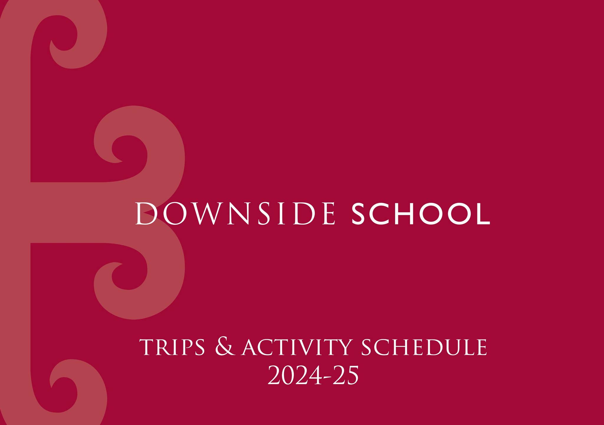 Trips and Activities 2024-25 by downsideschool - Issuu