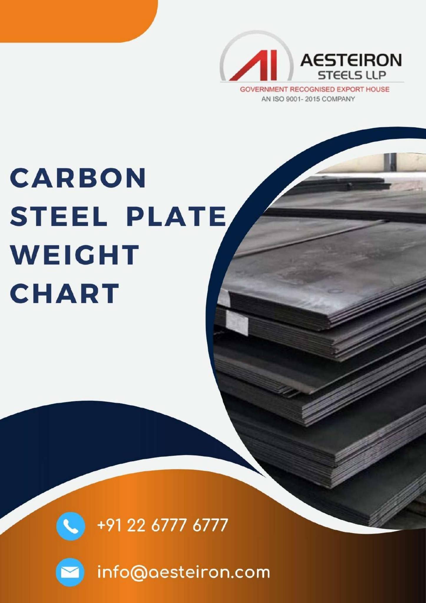 Carbon Steel Plate Weight Chart by Aesteiron Steels - Issuu