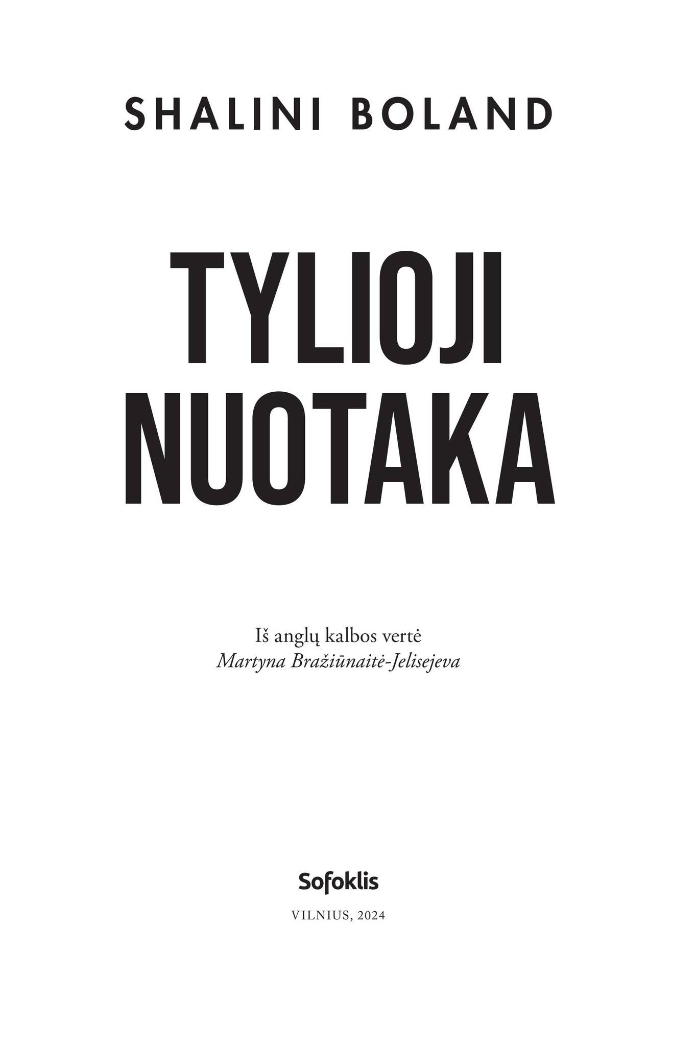 Tylioji nuotaka by knygos.lt - Issuu