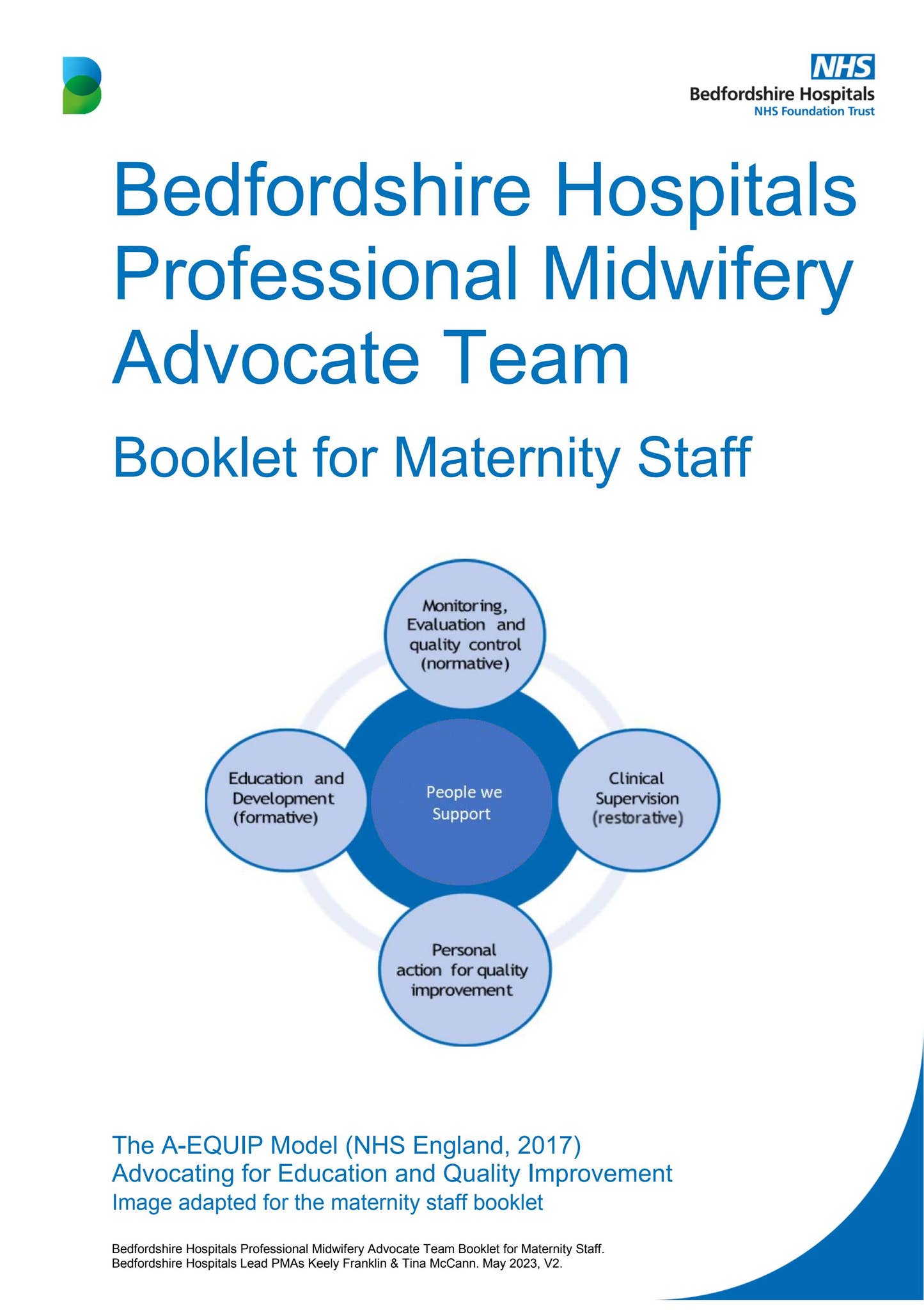 Bedfordshire Hospital's Professional Midwifery Advocate Booklet for ...