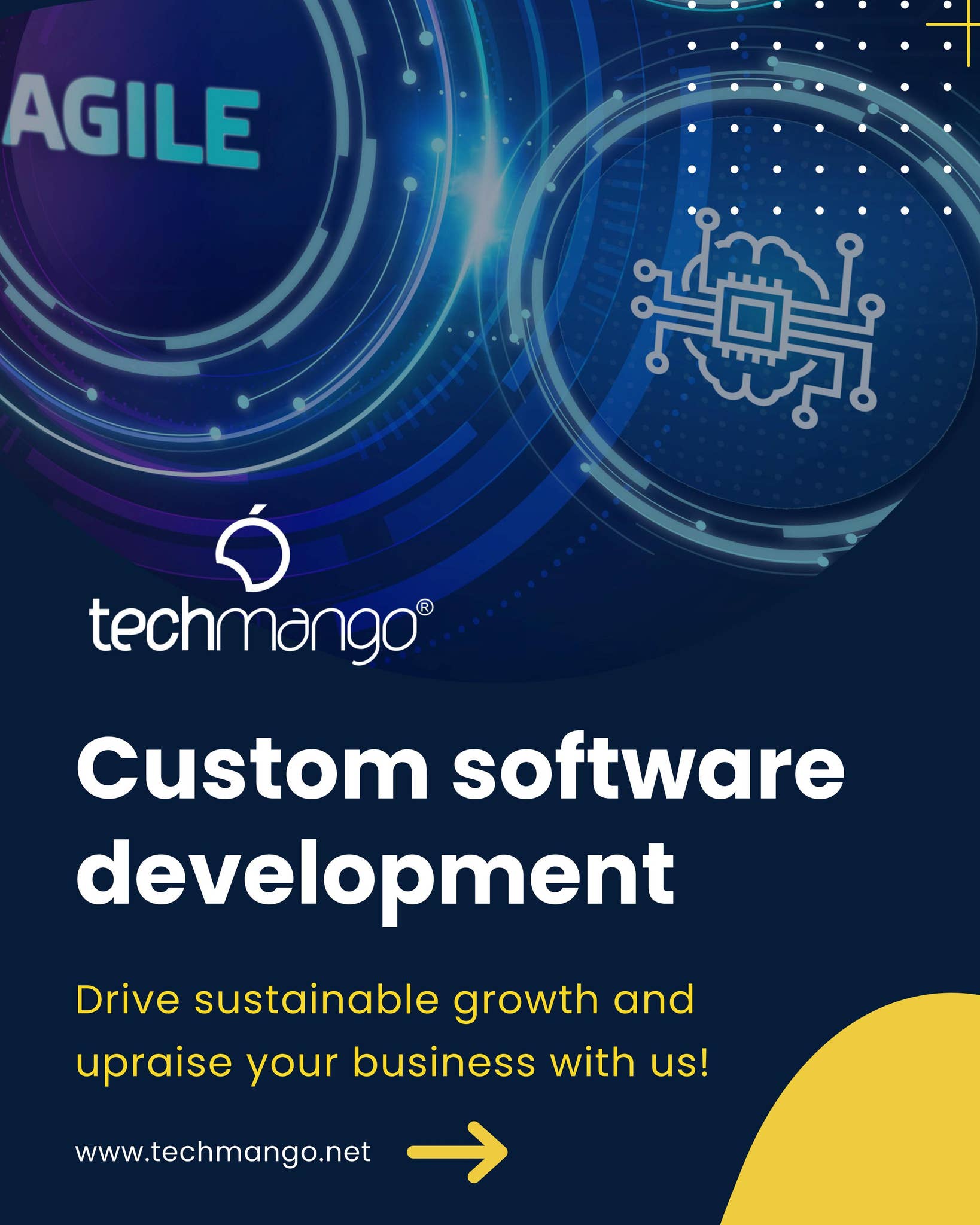 Custom software development - Drive sustainable growth and upraise your business with us! by ...