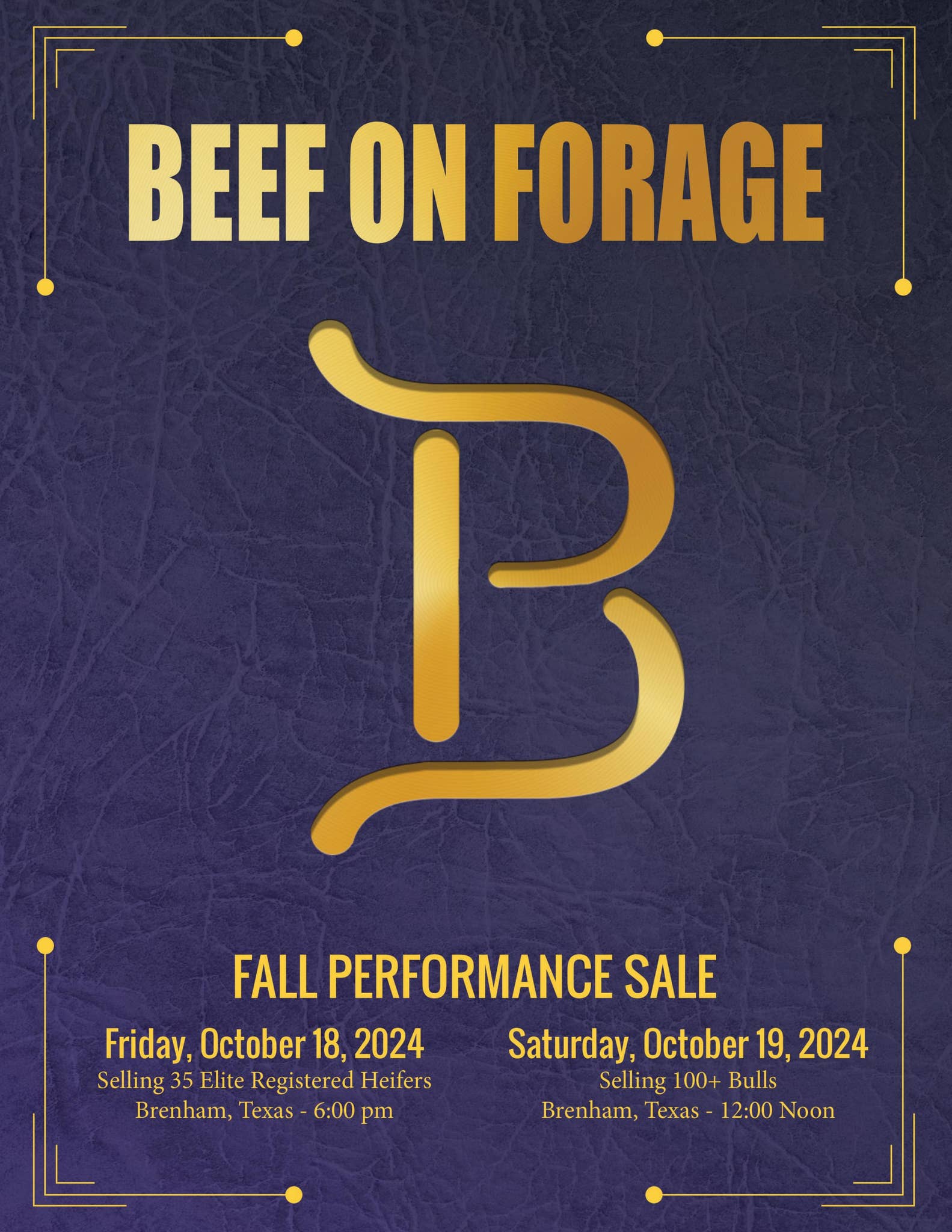 Beef On Forage Texas - Fall 2024 by Crystal Devoll - Issuu