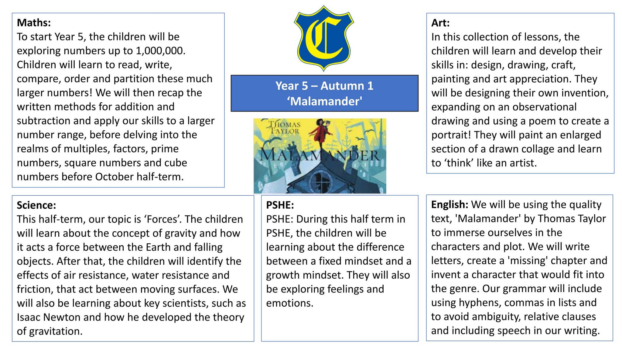 Year 5 Curriculum Overviews by Schudio - Issuu