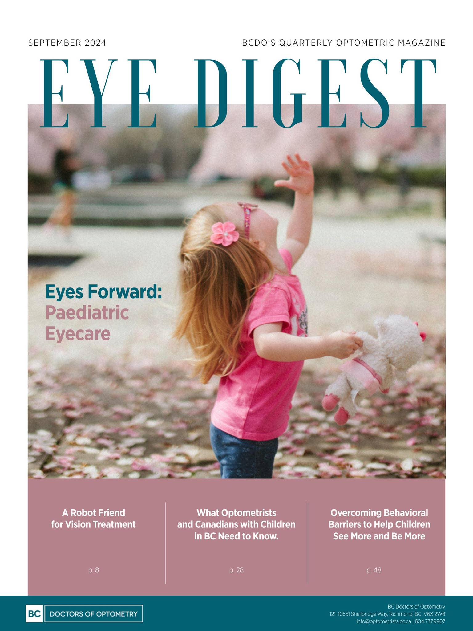 Eye Digest Magazine September 2024 by BC Doctors of Optometry - Issuu