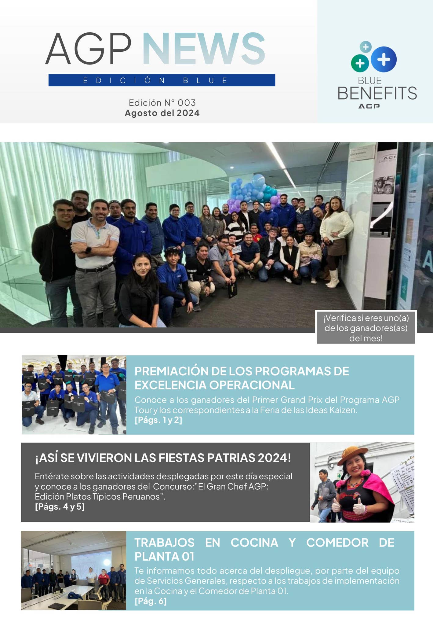 AGP News Edición Blue - AGP Perú by Comunicaciones Perú - Issuu