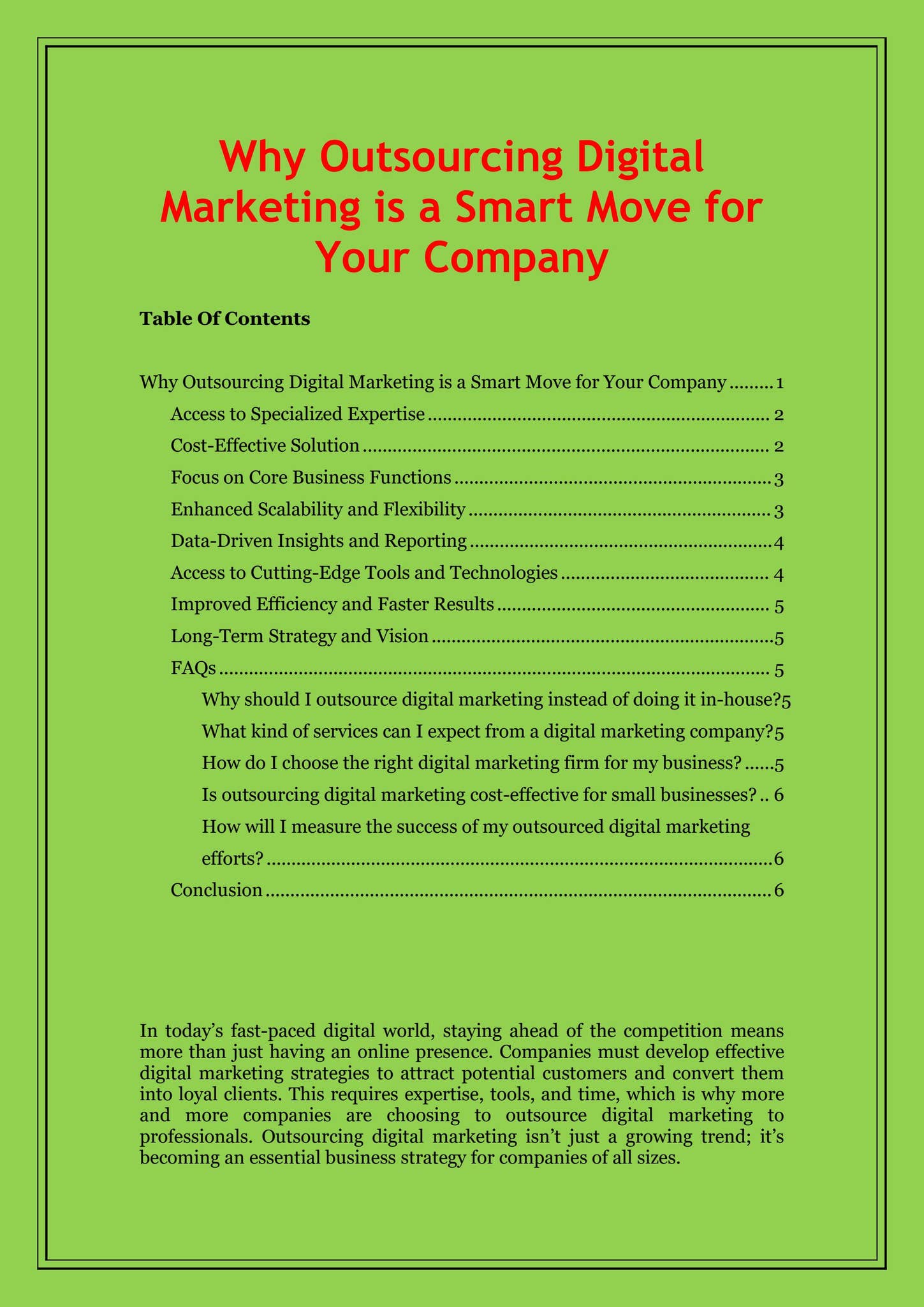 Why Outsourcing Digital Marketing is a Smart Move for Your Company by ...