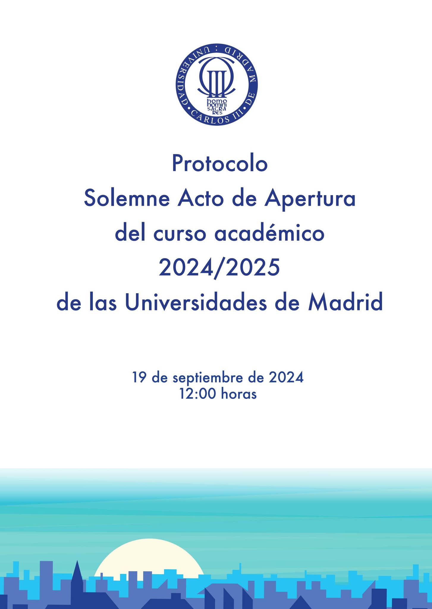 Protocolo del Acto de Apertura by Universidad Carlos III de Madrid - Issuu