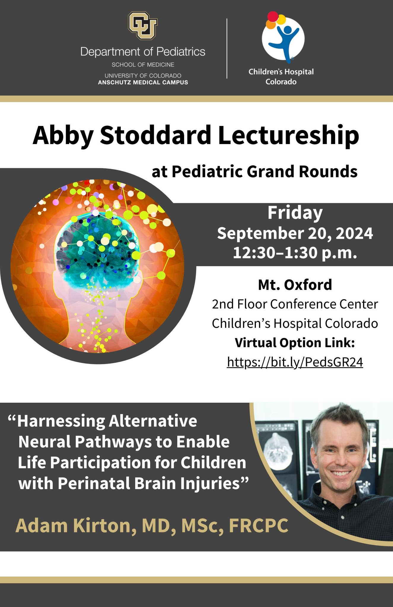 31st Annual Abby Stoddard Lectureship by University of Colorado ...