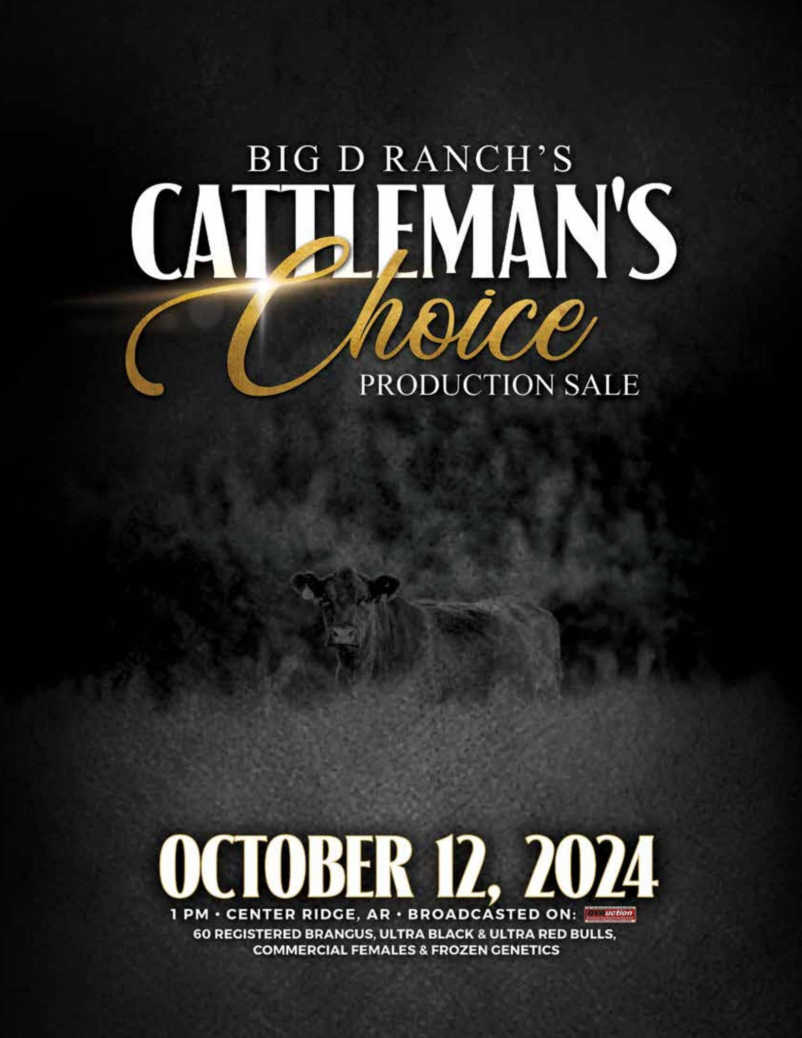 2024 Big D Ranch's Cattlemen's Choice Production Sale • October 12 ...