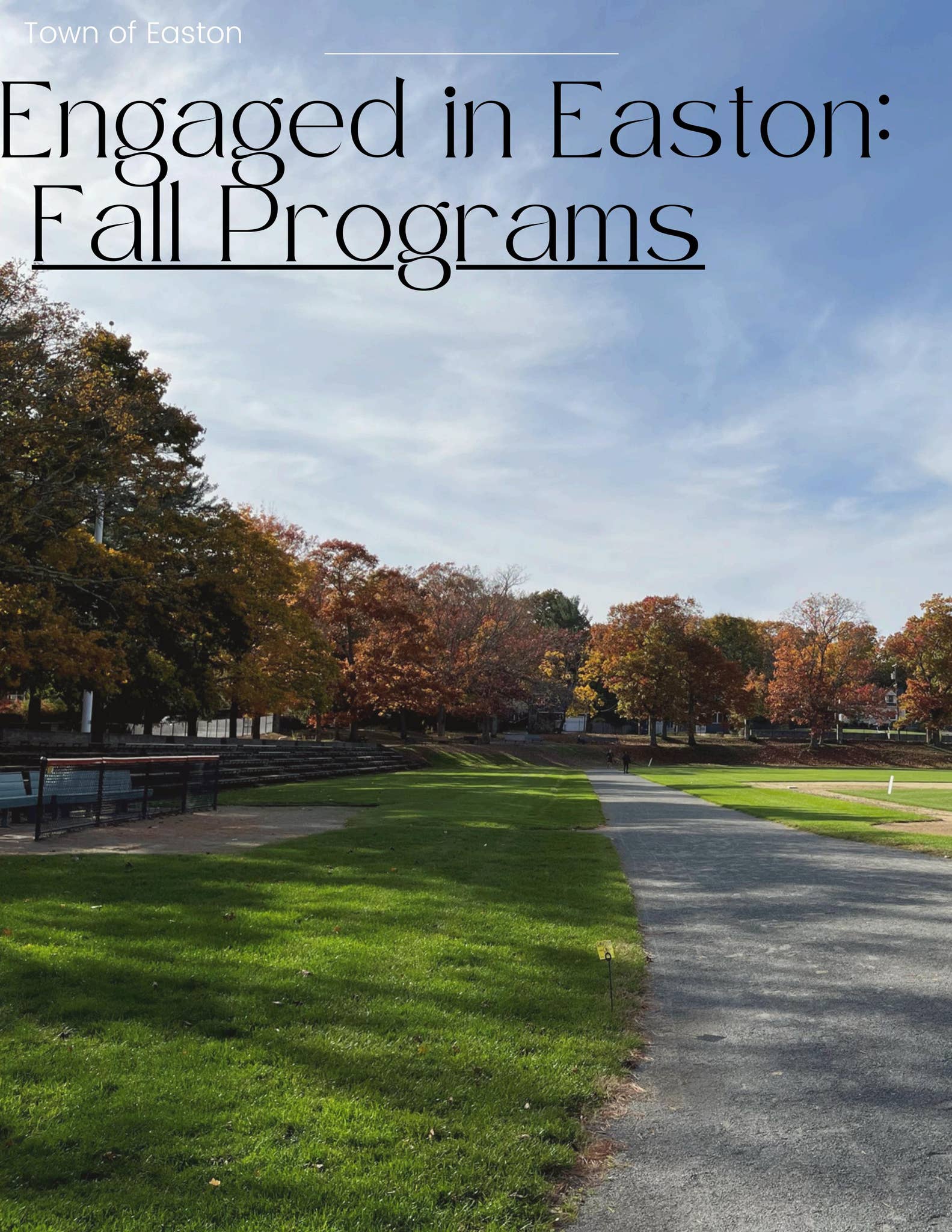 Fall Programs Brochure - 2024 by Easton Recreation - Issuu