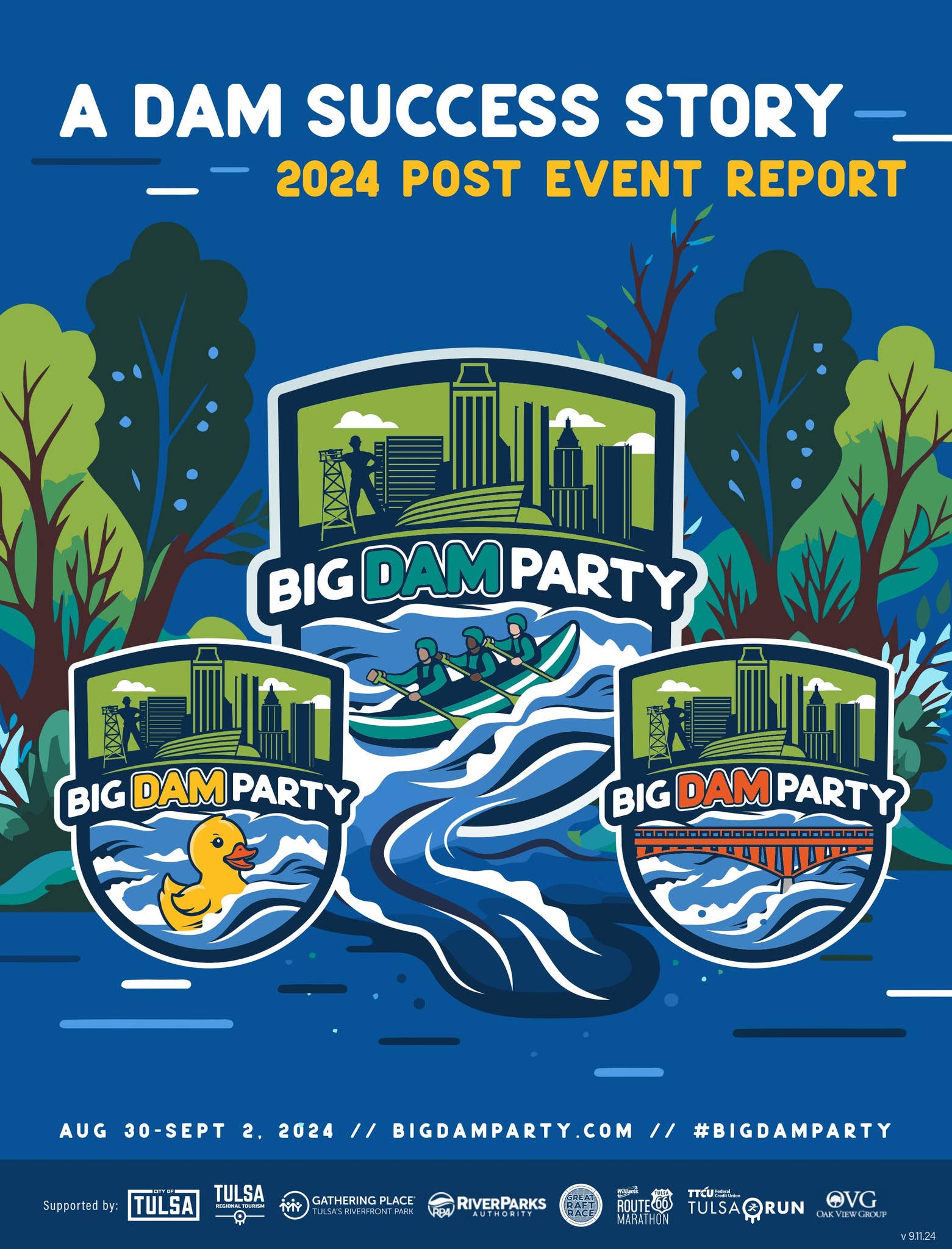 Big Dam Party Post Event Report by Tulsa Regional Chamber - Issuu