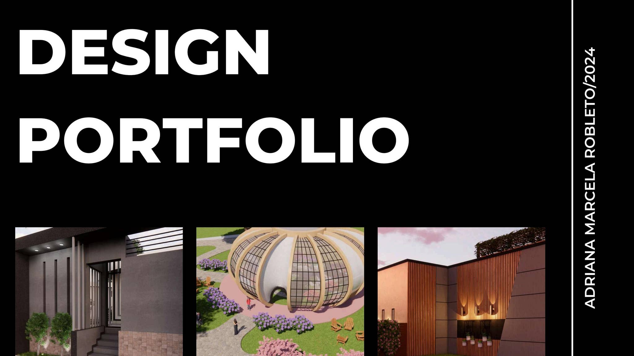 Architecture Portfolio, Marcela Robleto by Adriana Marcela Robleto ...