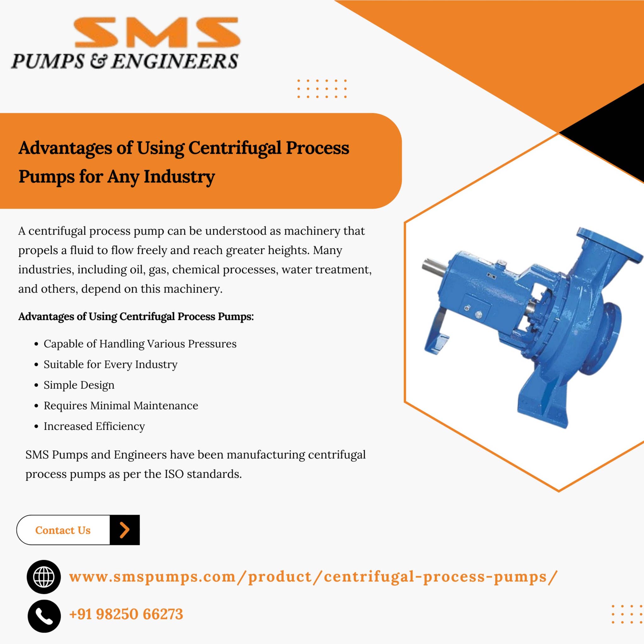 Centrifugal Process Pump by SMS Pumps & Engineers - Issuu