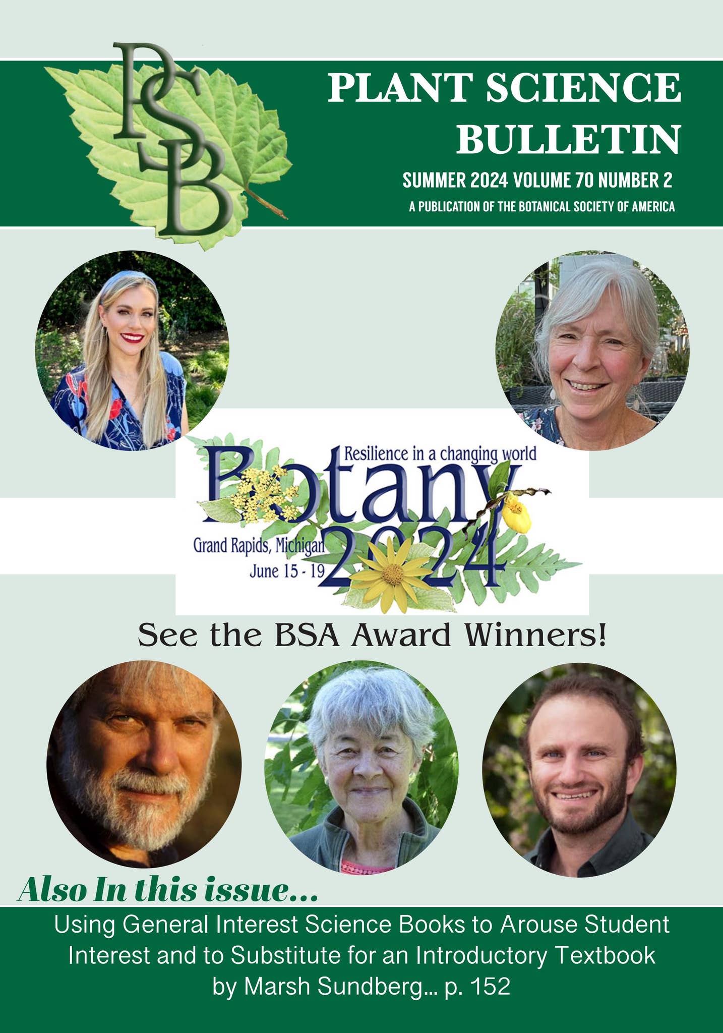 Plant Science Bulletin 70 (2) 2024 by Botanical Society of America - Issuu