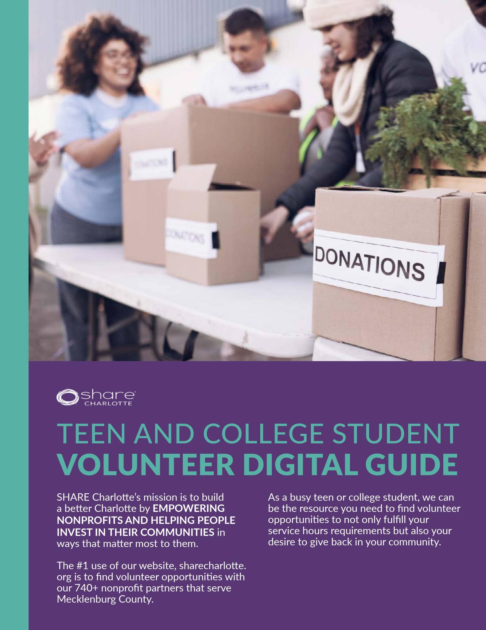 Teen and College Student Volunteer Guide by shareclt - Issuu