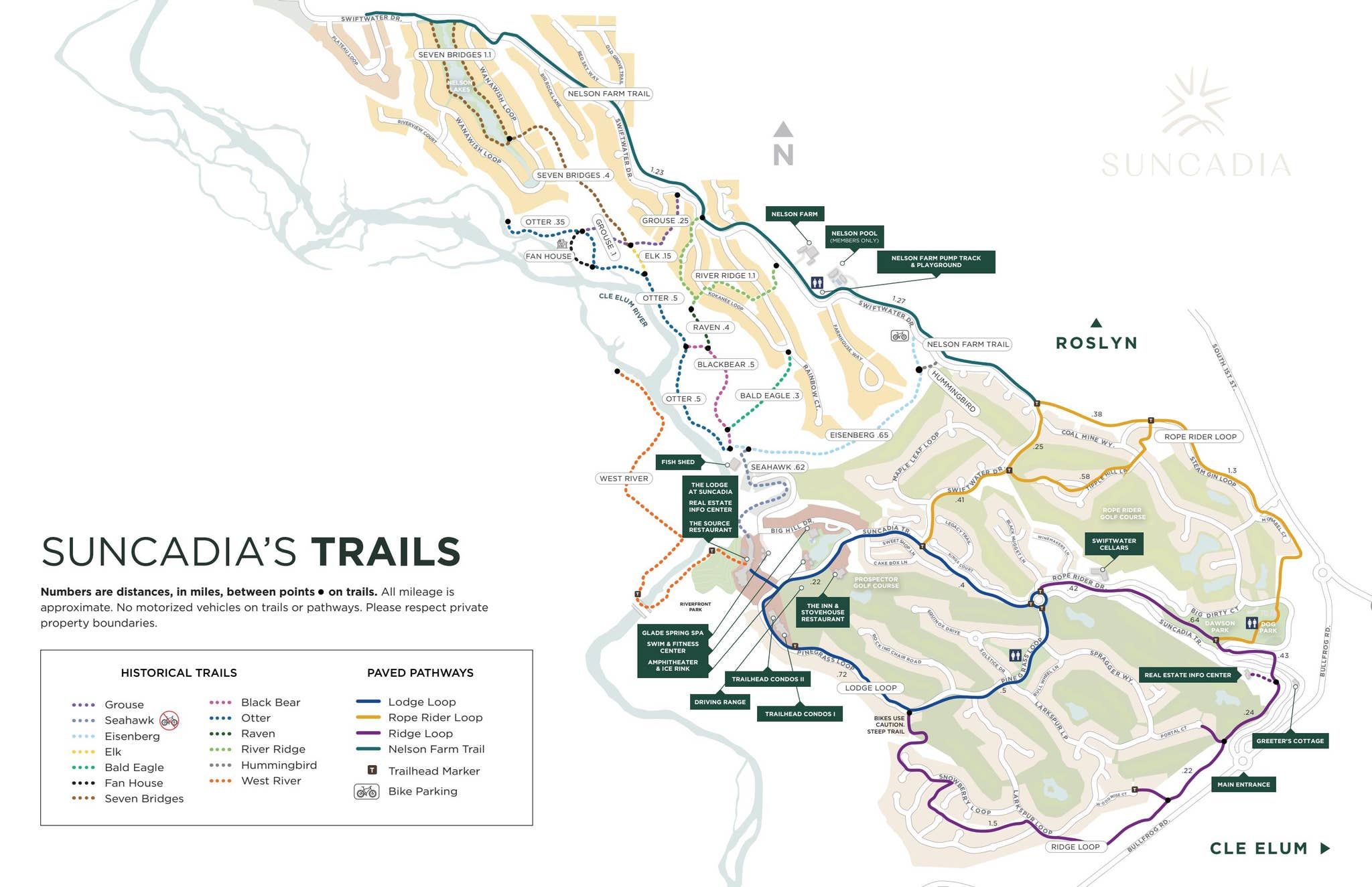 Trail Map by Suncadia Resort - Issuu