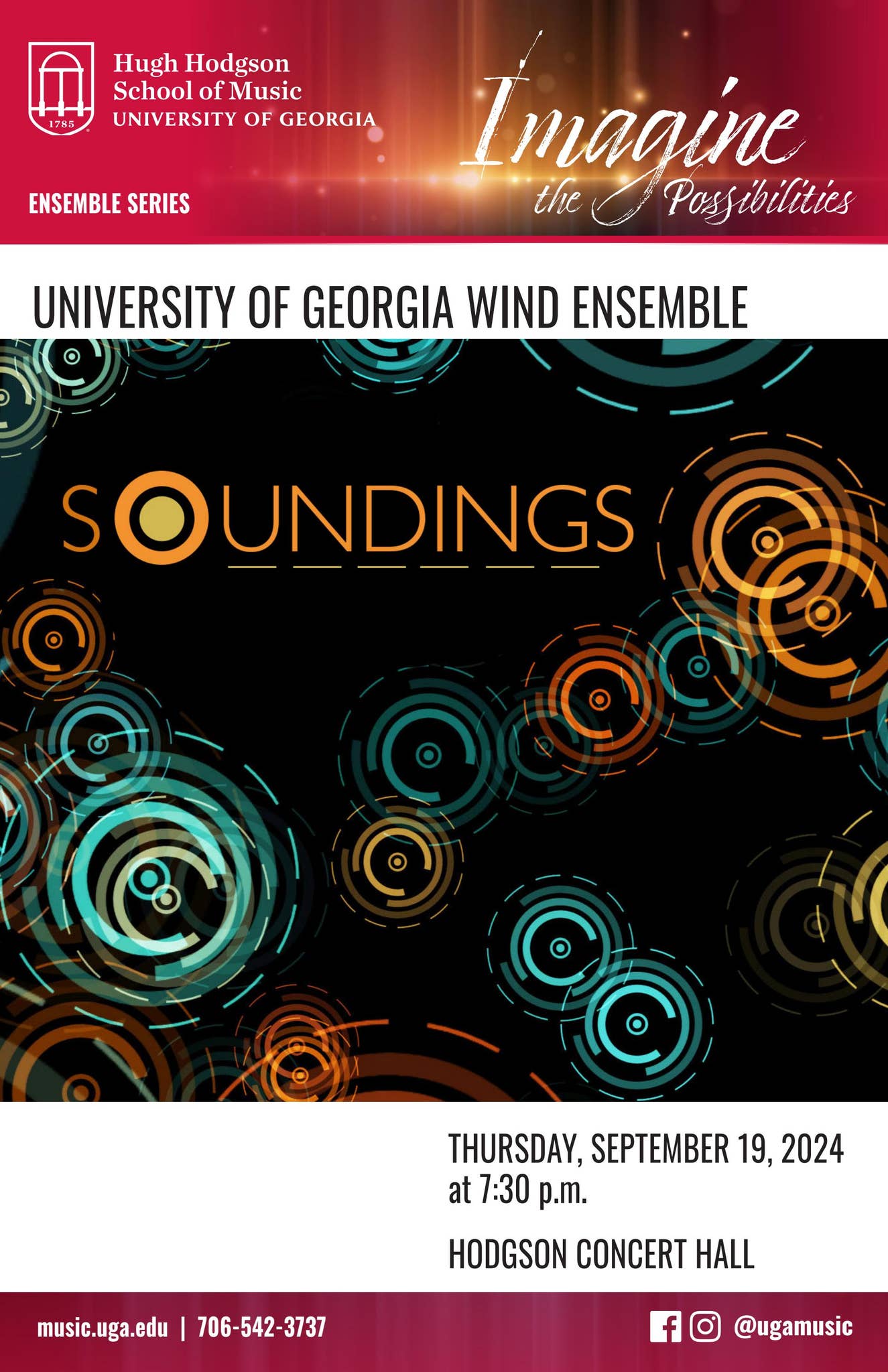 University of Georgia Wind Ensemble: Soundings by ugamusic - Issuu