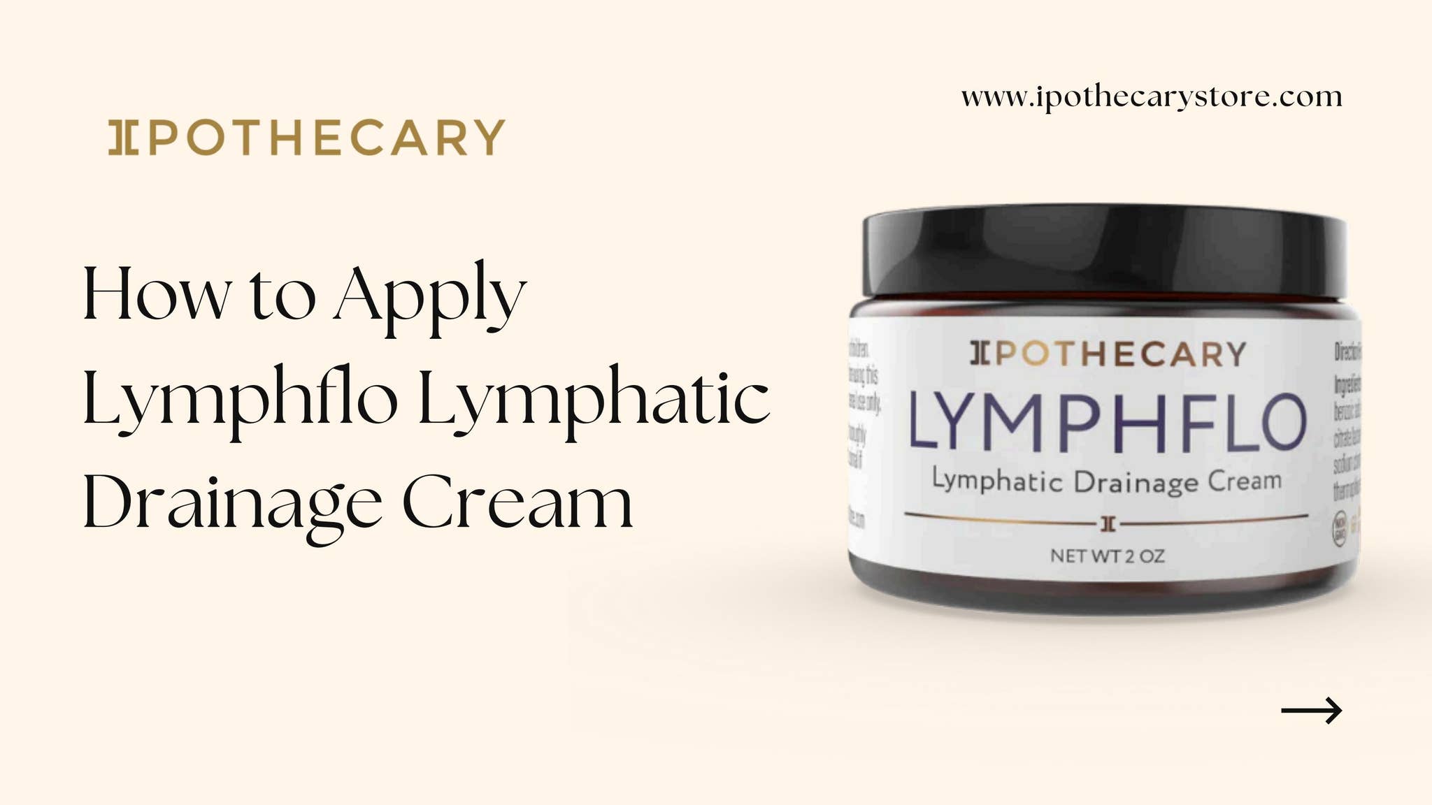 How to Apply Lymphflo Lymphatic Drainage Cream by Ipothecary - Issuu