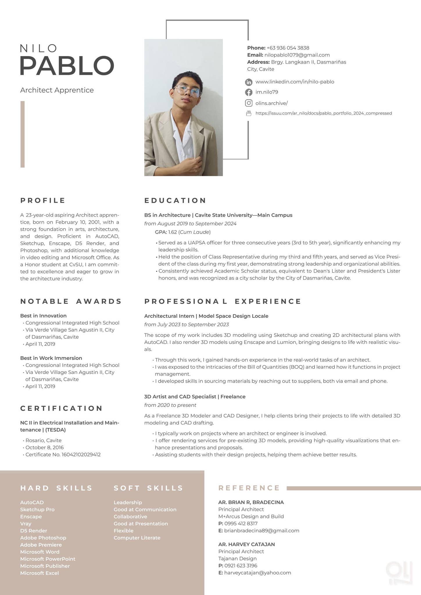 RESUME | 2024 by Nilo Pablo - Issuu