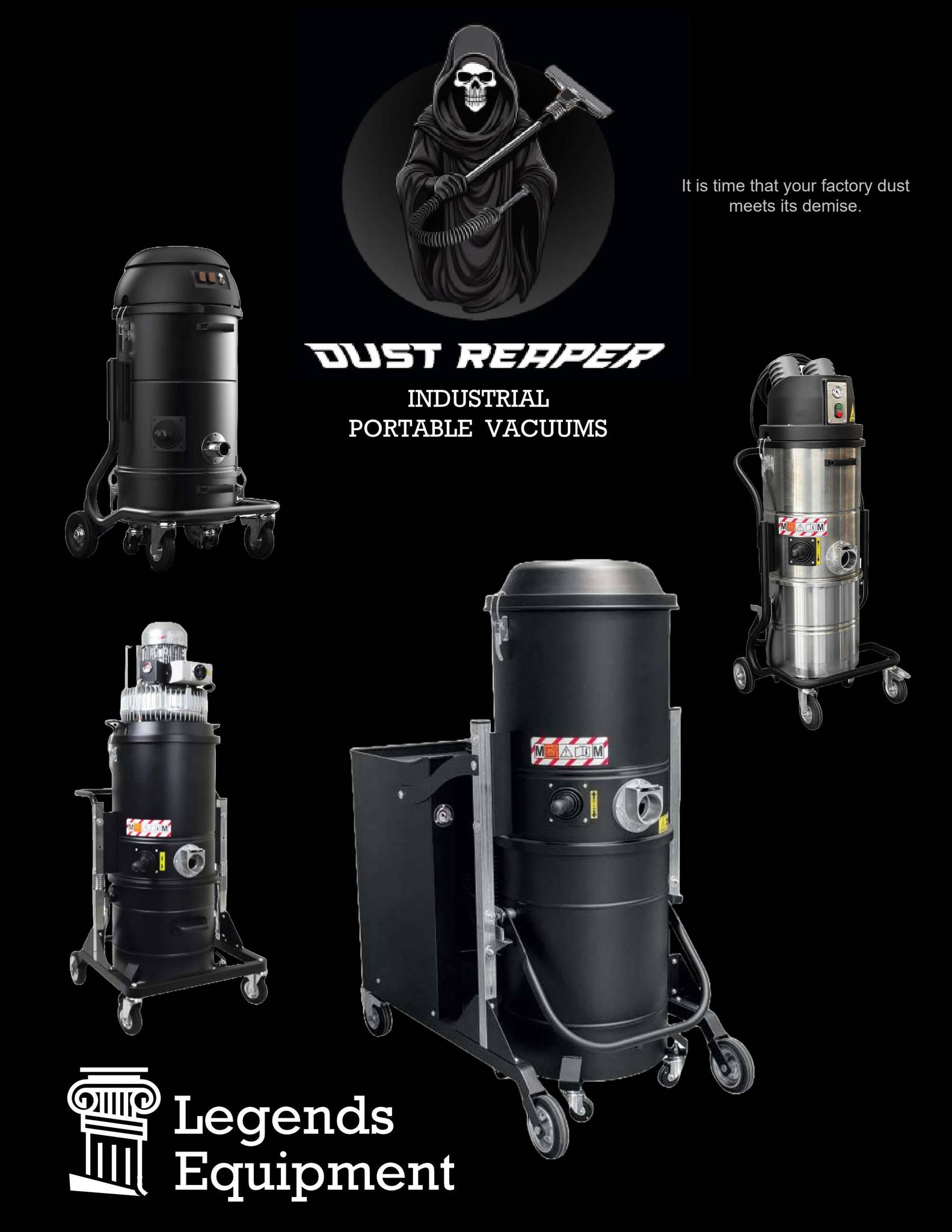 Dust Reaper Portable Vacuums by LegendsEquipment - Issuu