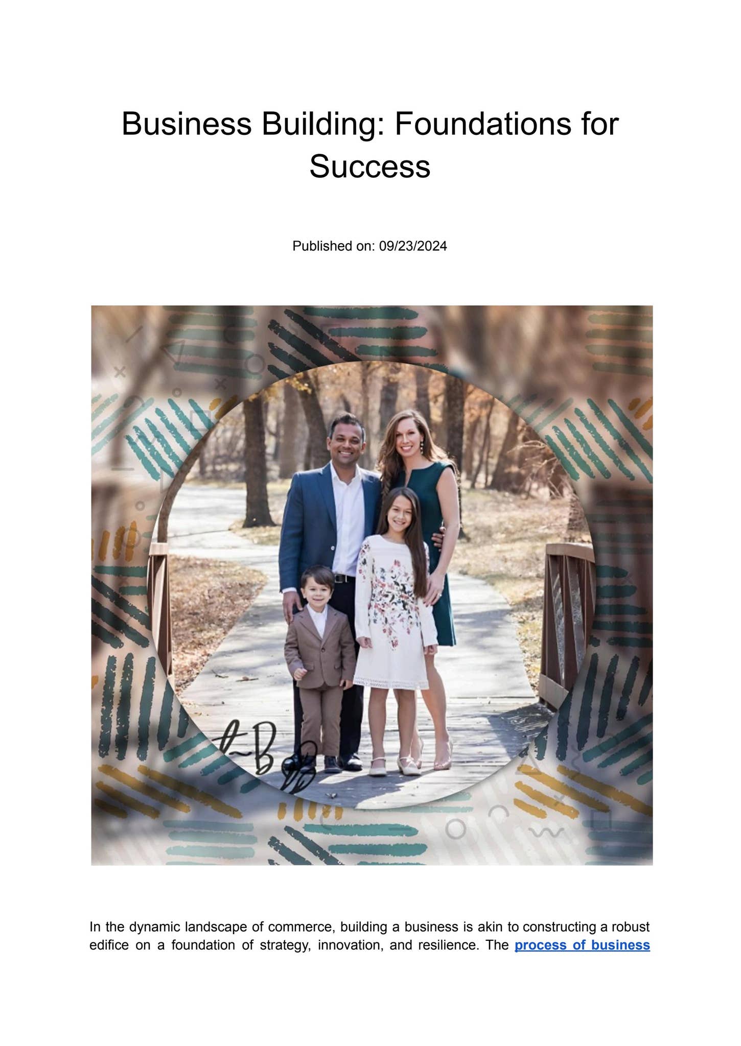 Business Building: Foundations for Success by Sanjit Bhattacharya - Issuu
