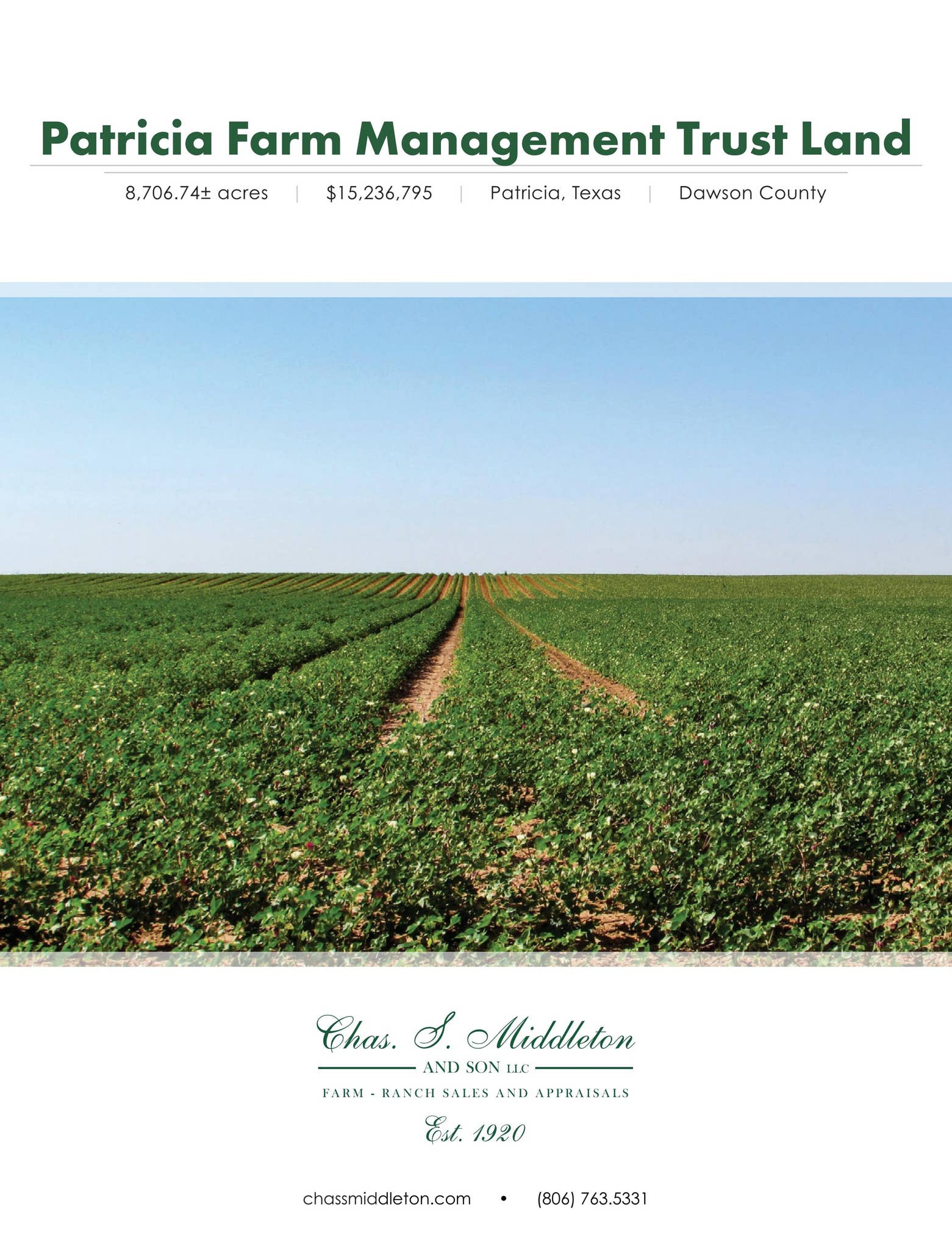 Patricia Farm Management Trust Land | Dawson County, Texas by csmandson ...