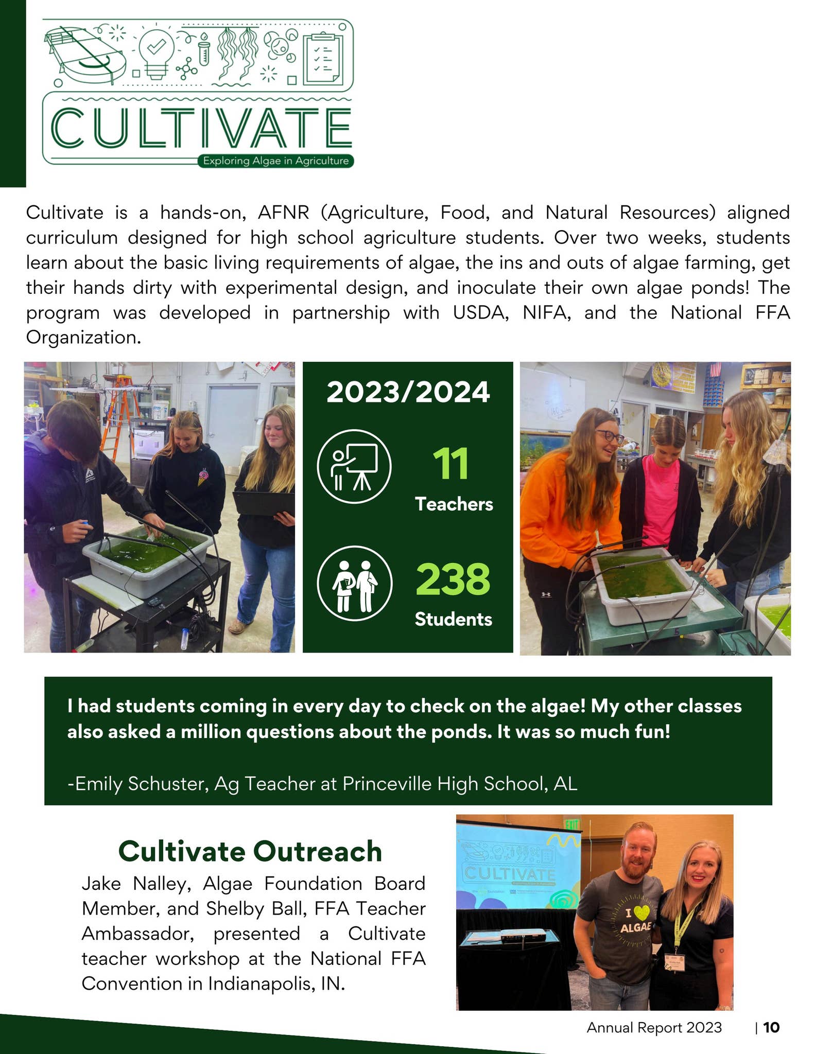 Algae Foundation Cultivate Program by algaefoundation - Issuu