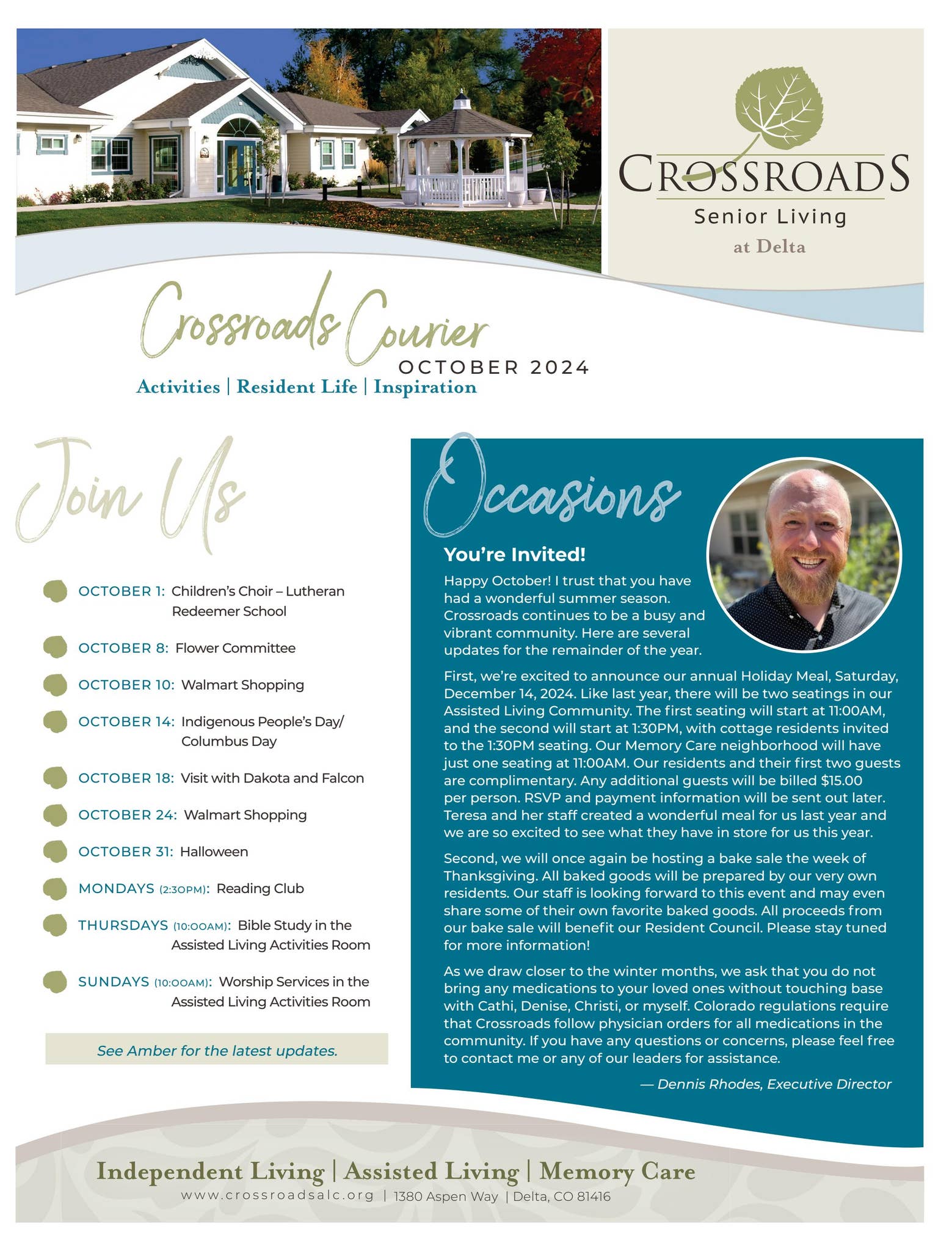 Crossroads Courier - Delta - October 2024 by Crossroads - Issuu