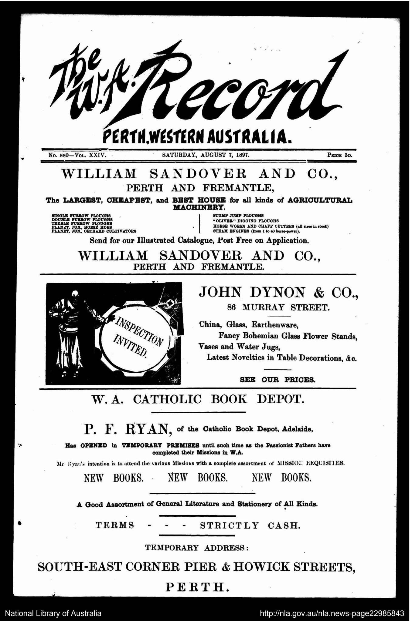 The Record Newspaper 07 August 1897 by The Record - Issuu