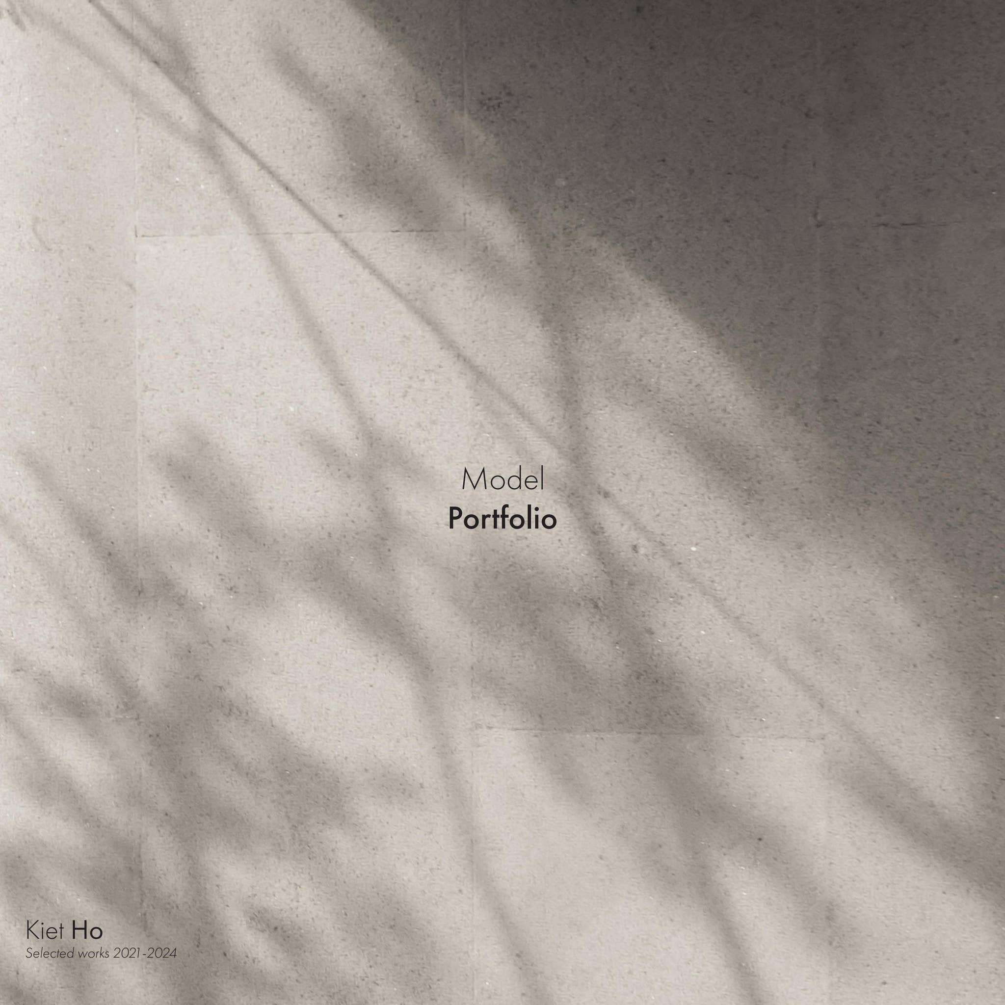 Model Making Portfolio 2024 by KietHoNEU - Issuu