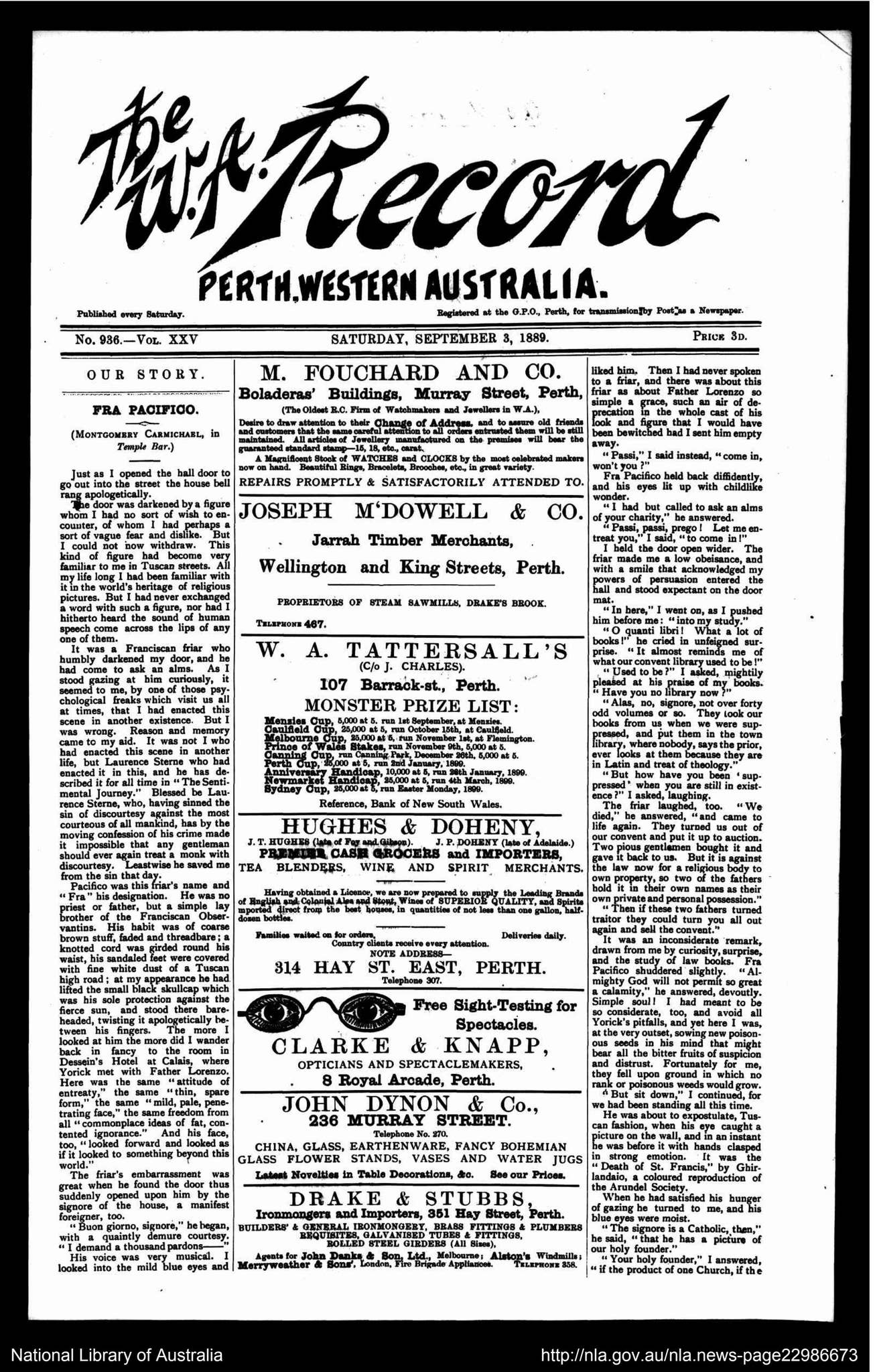 The Record Newspaper 03 September 1898 by The Record - Issuu
