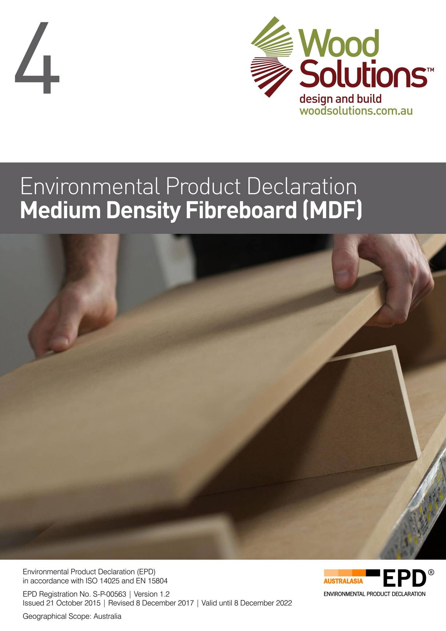 Environmental Product Declaration (EPD) MDF by itiaustralia - Issuu