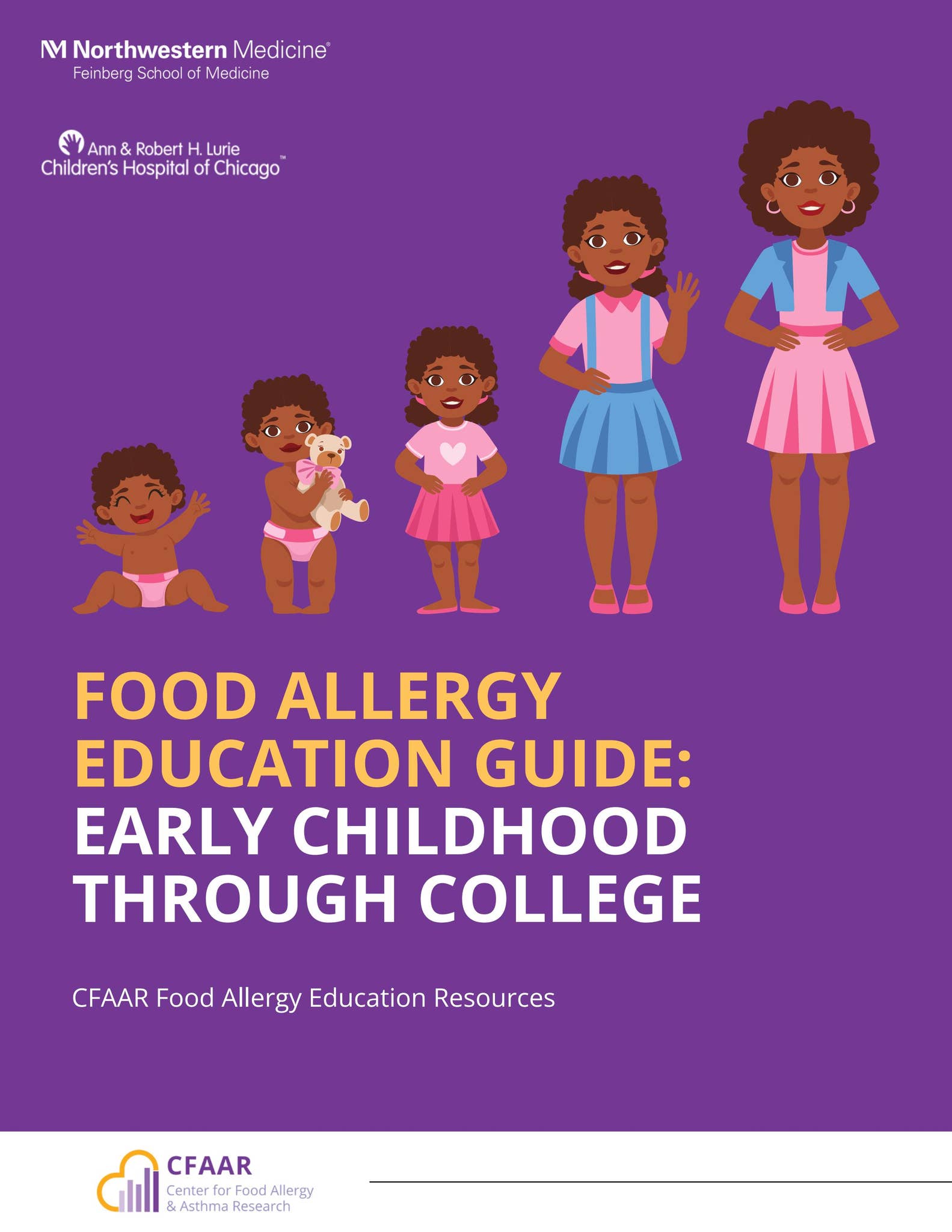 Food Allergy Education Guide: Early Childhood Through College by CFAAR ...