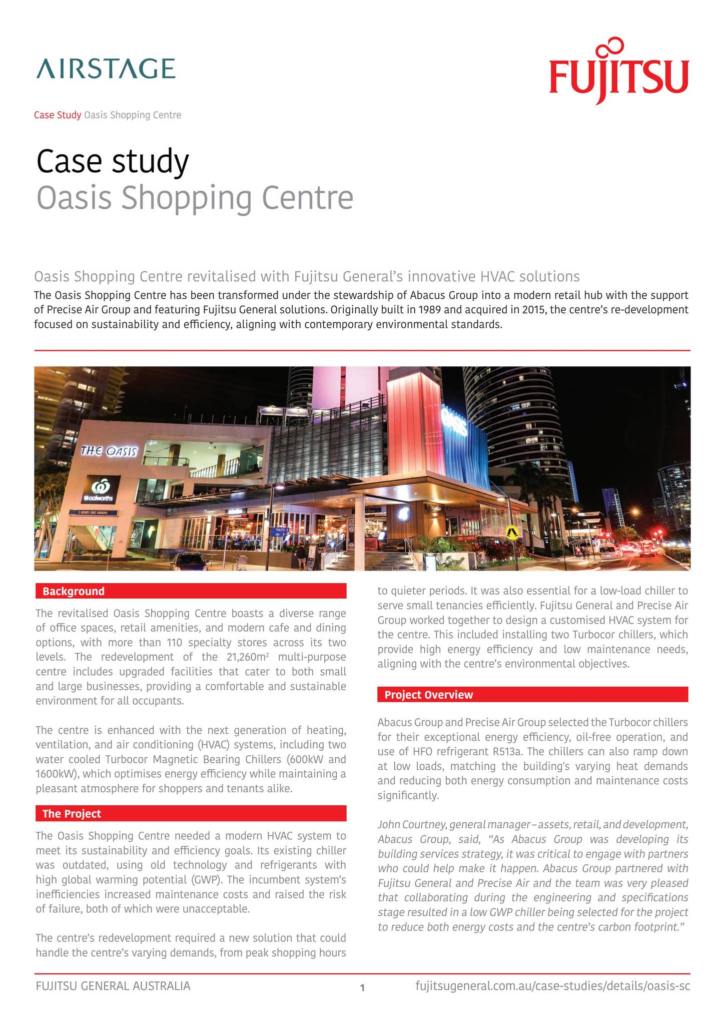 Oasis Case Study Final by Fujitsu General Australia & New Zealand - Issuu
