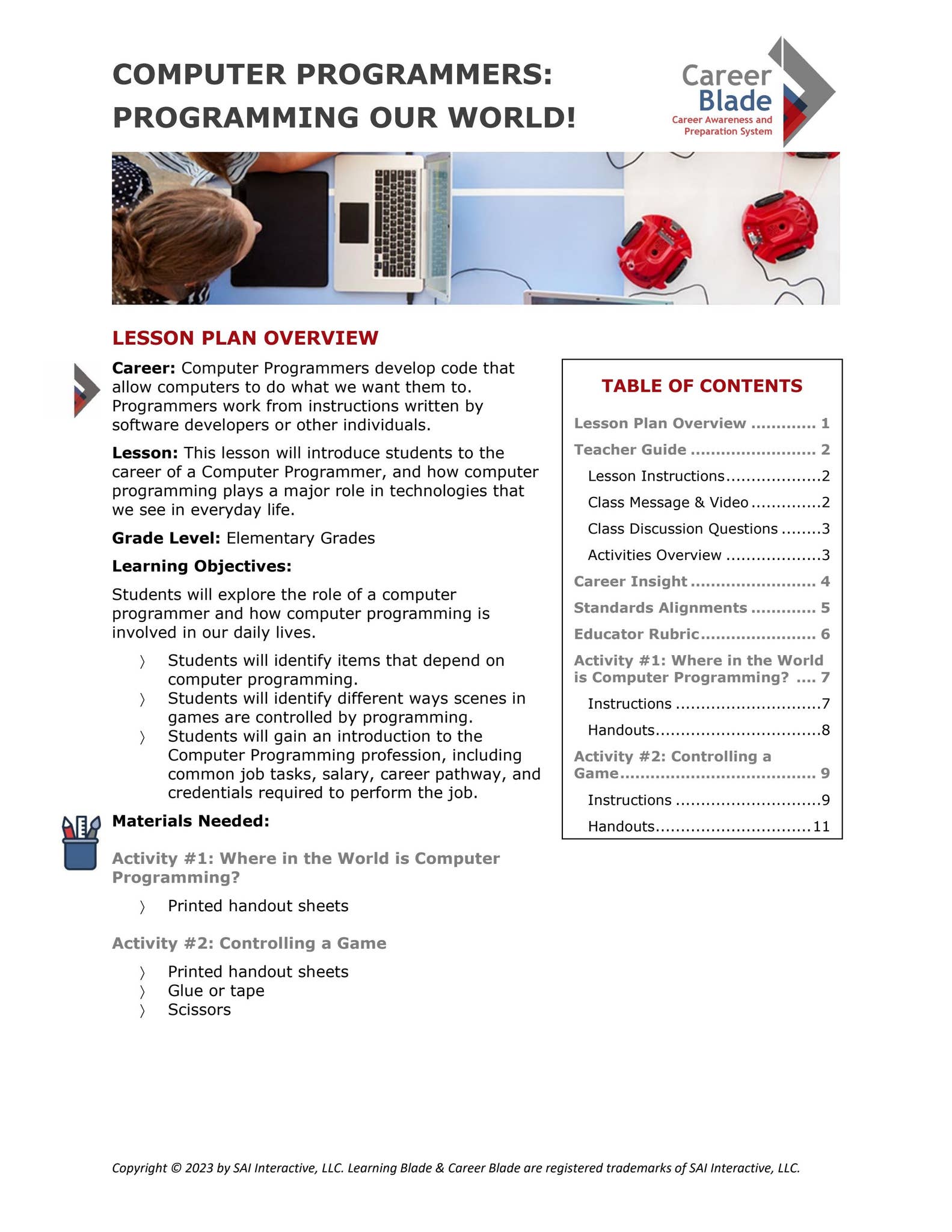 Career Blade Computer-Programmers-Programming-Our-World by ...