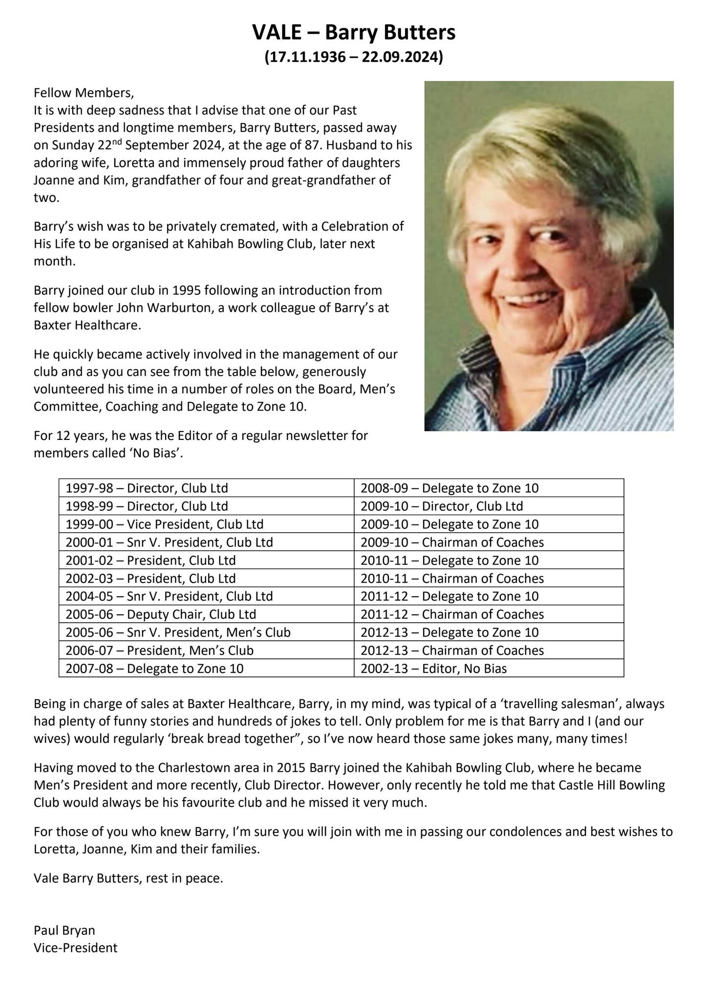 CHBC - Vale Barry Butters by chrg.syd - Issuu